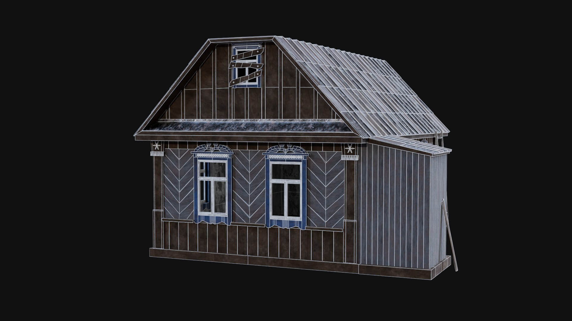 Soviet Russian European House Cabin Collection - 3D Model by Enterables
