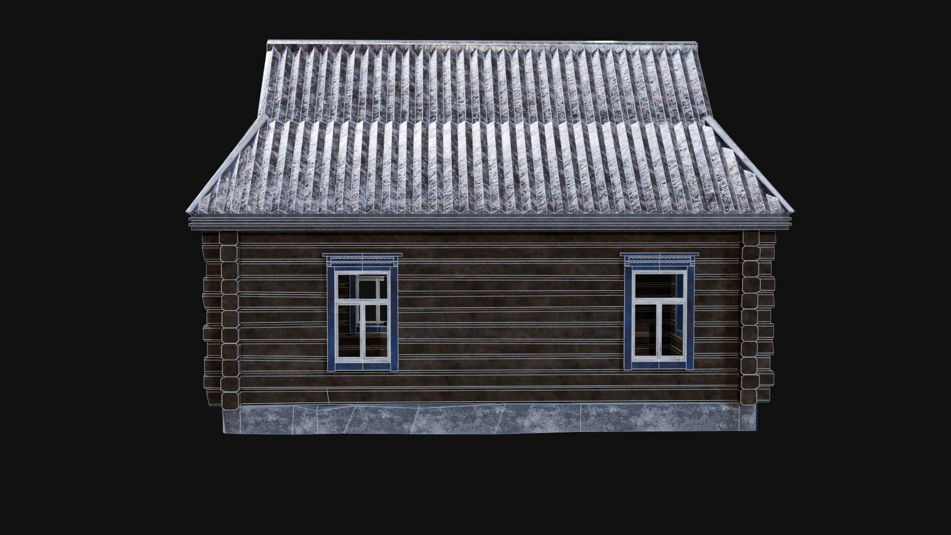 Soviet Russian European House Cabin Collection - 3D Model by Enterables