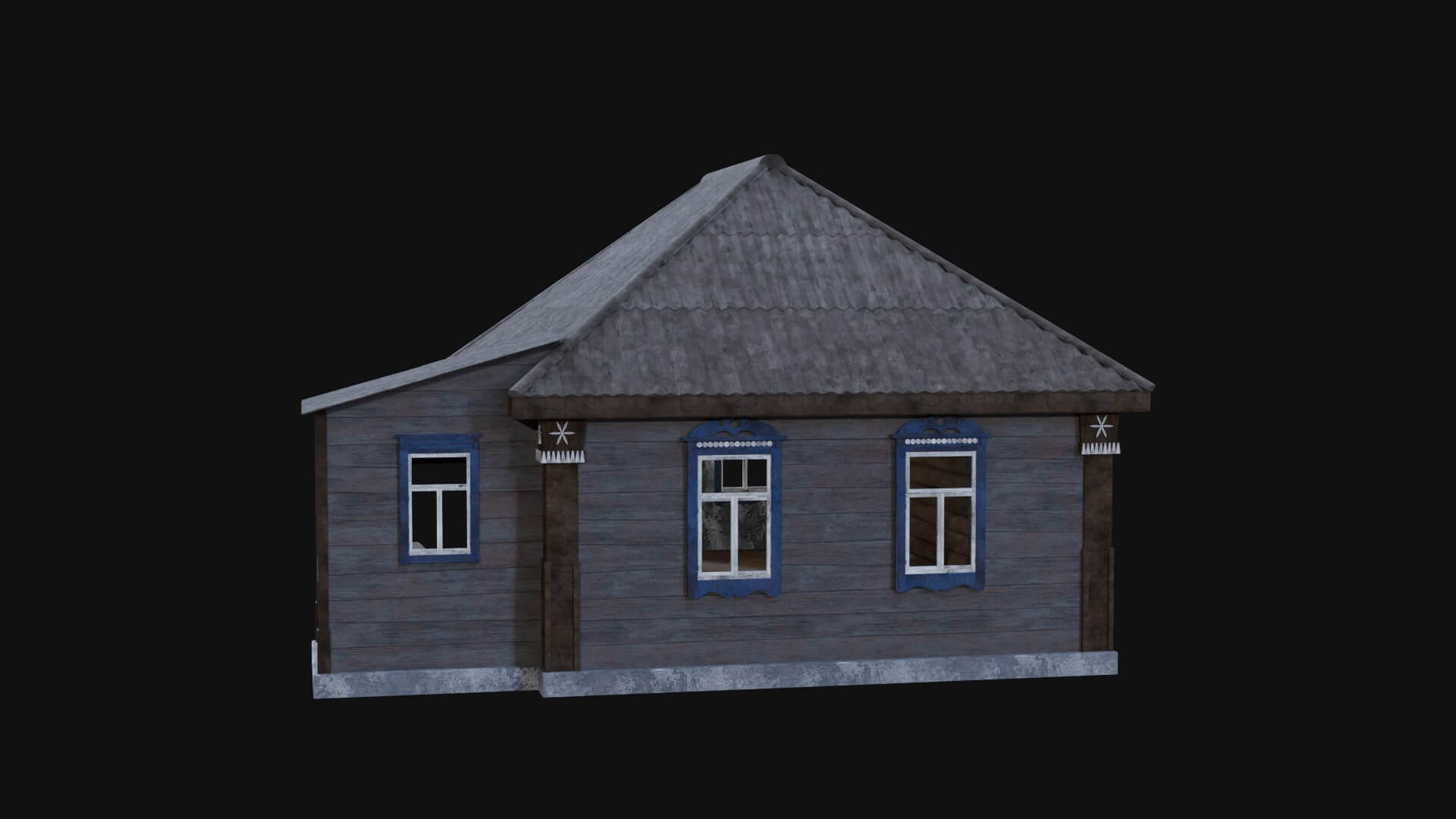 Soviet Russian European House Cabin Collection - 3D Model by Enterables