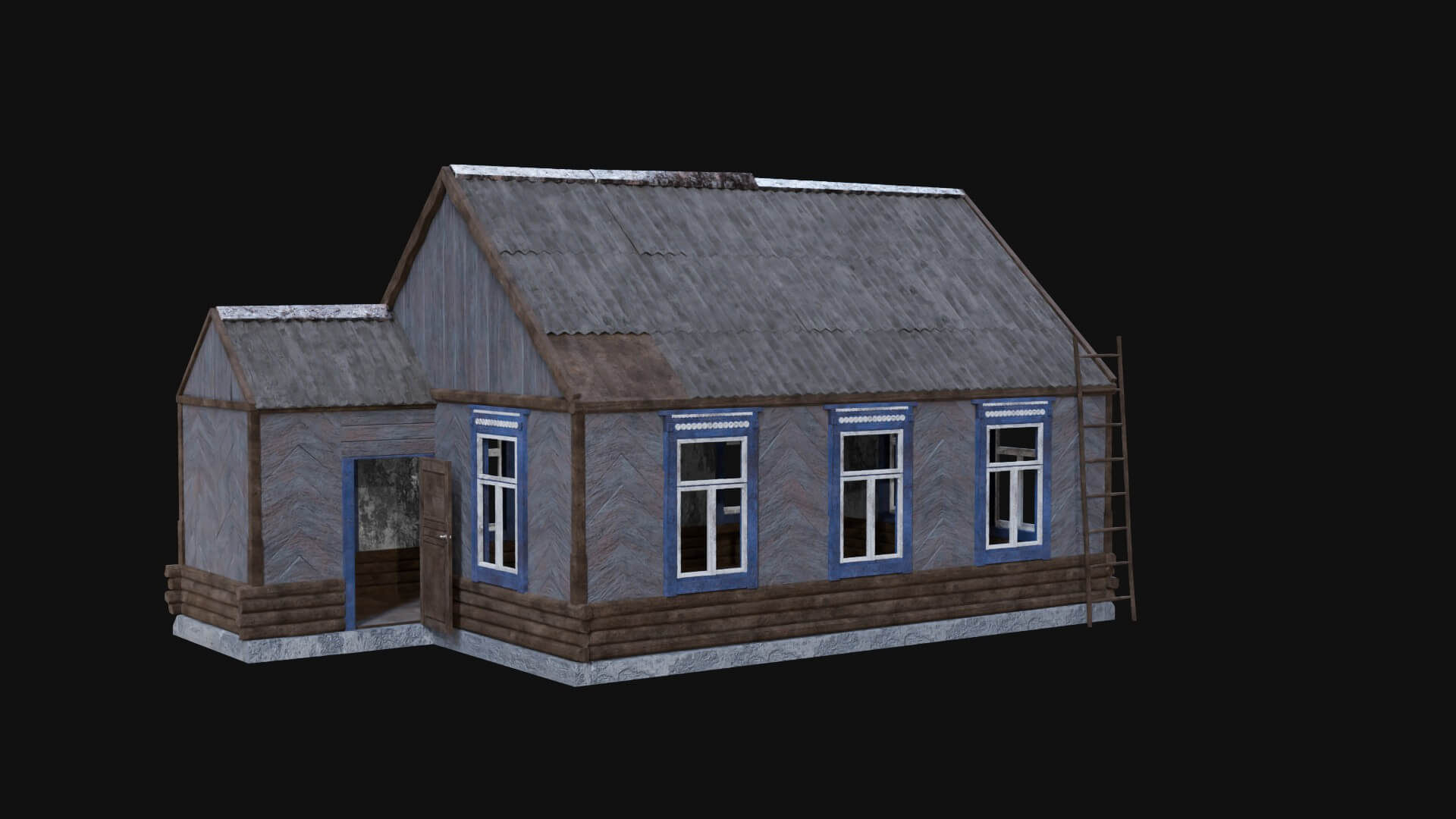 Soviet Russian European House Cabin Collection - 3D Model by Enterables