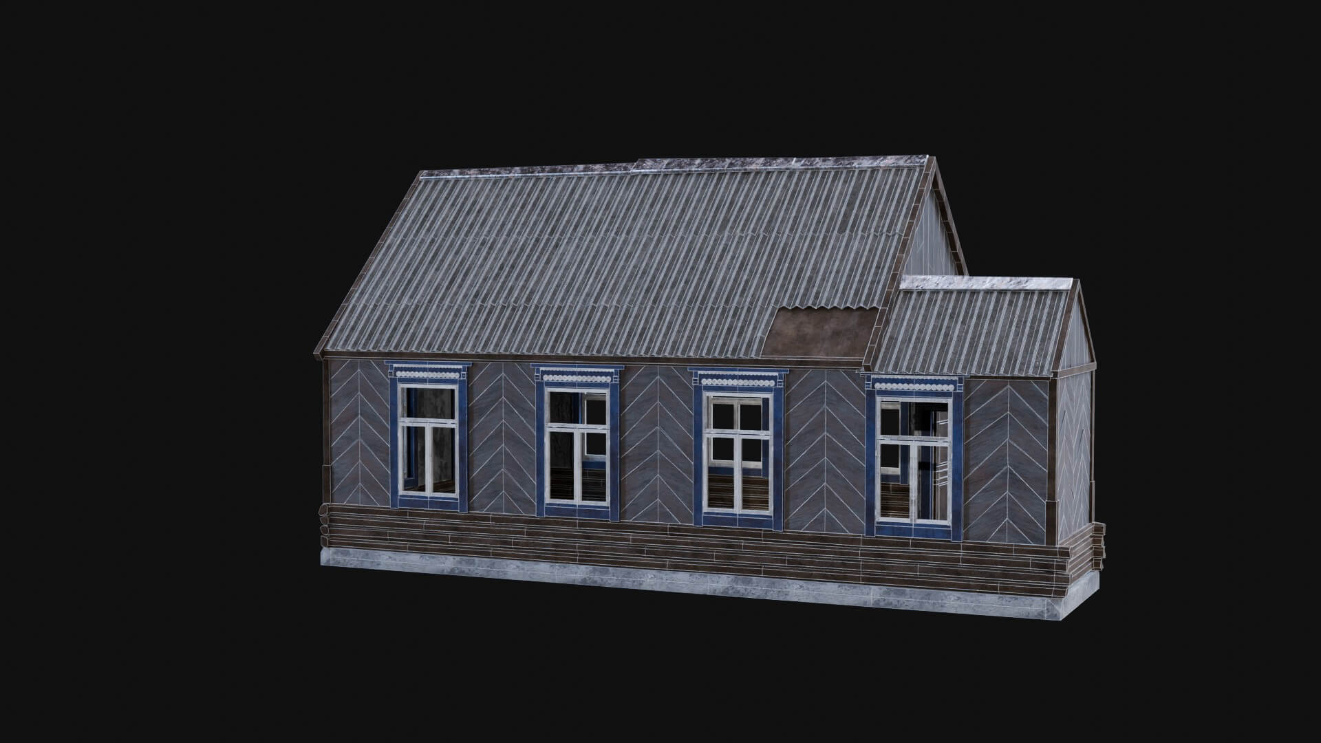 Soviet Russian European House Cabin Collection - 3D Model by Enterables