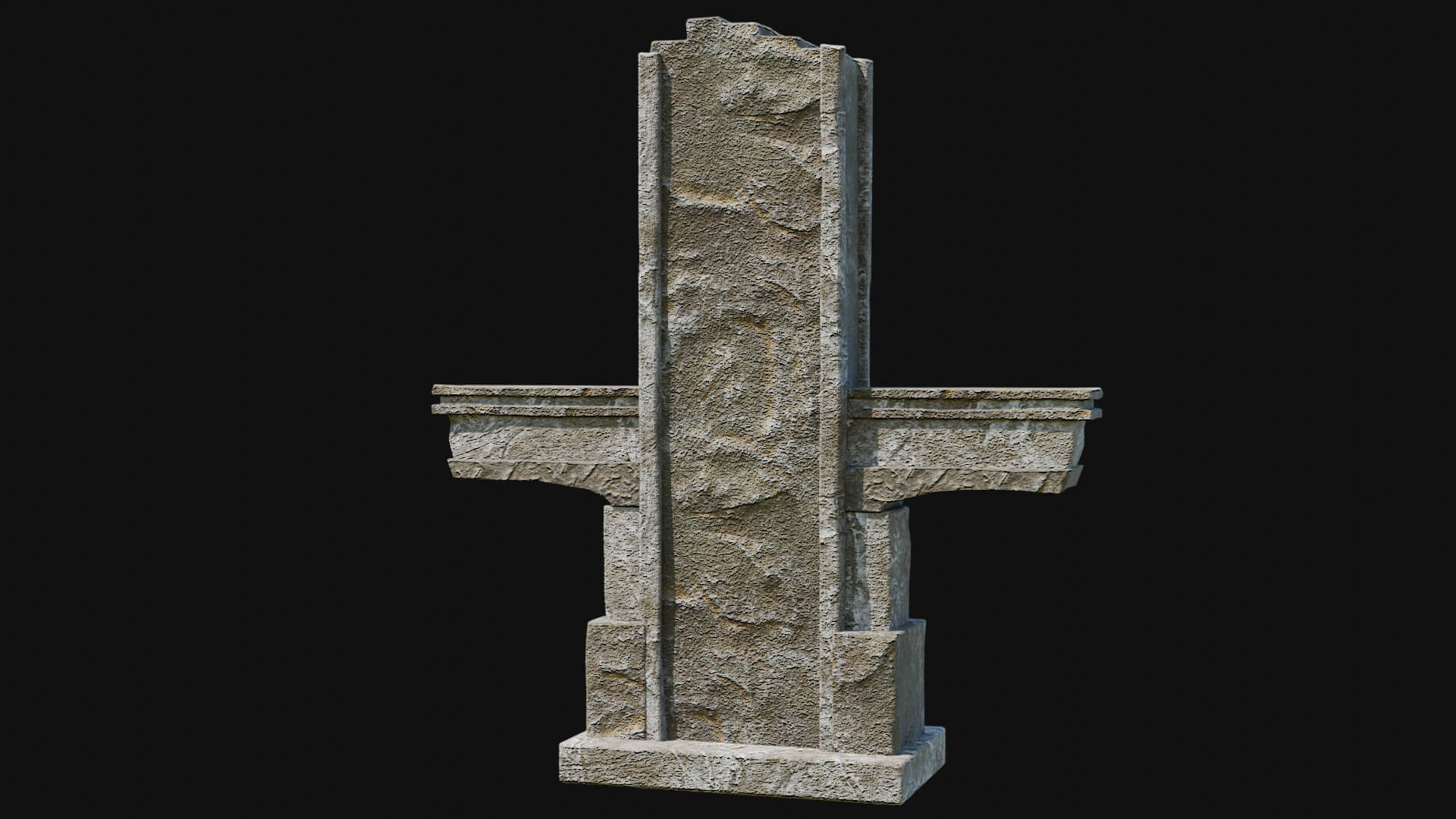 Stone Monuments and Totems Collection - 3D Model by Enterables