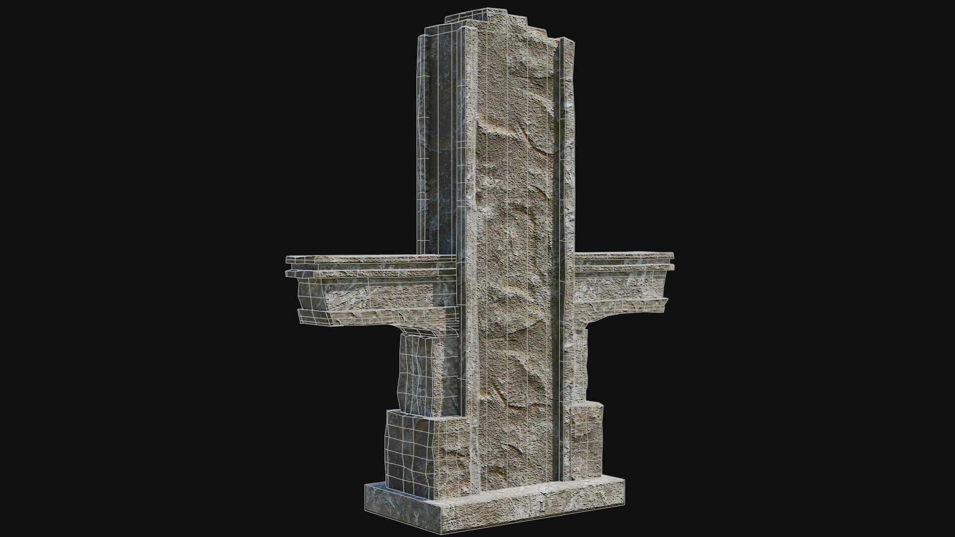 Stone Monuments and Totems Collection - 3D Model by Enterables