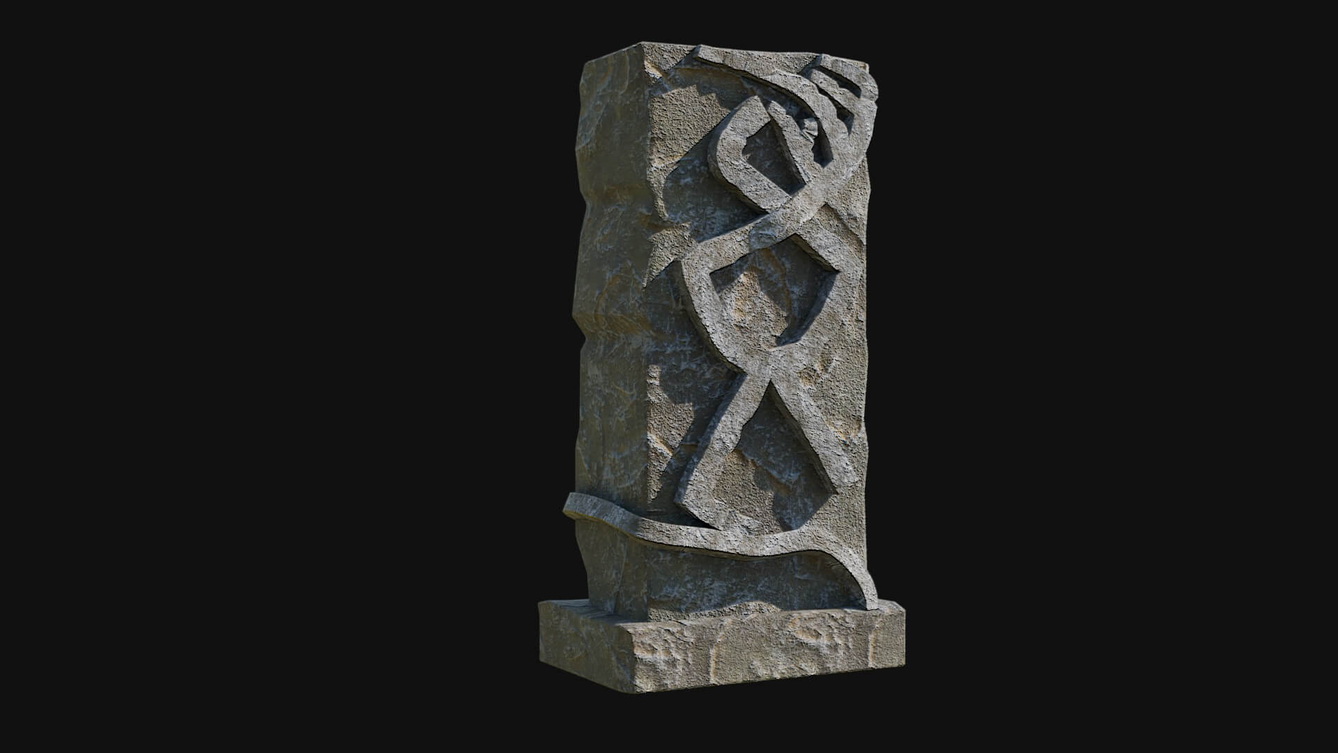 Stone Monuments and Totems Collection - 3D Model by Enterables