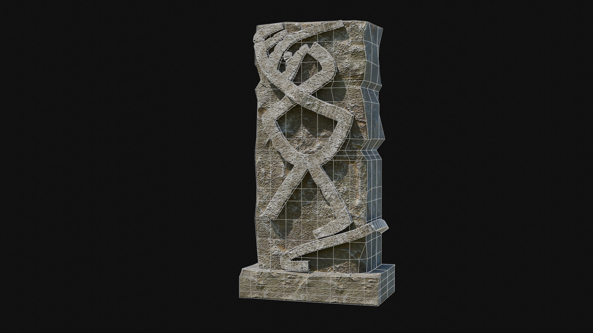 Stone Monuments and Totems Collection - 3D Model by Enterables