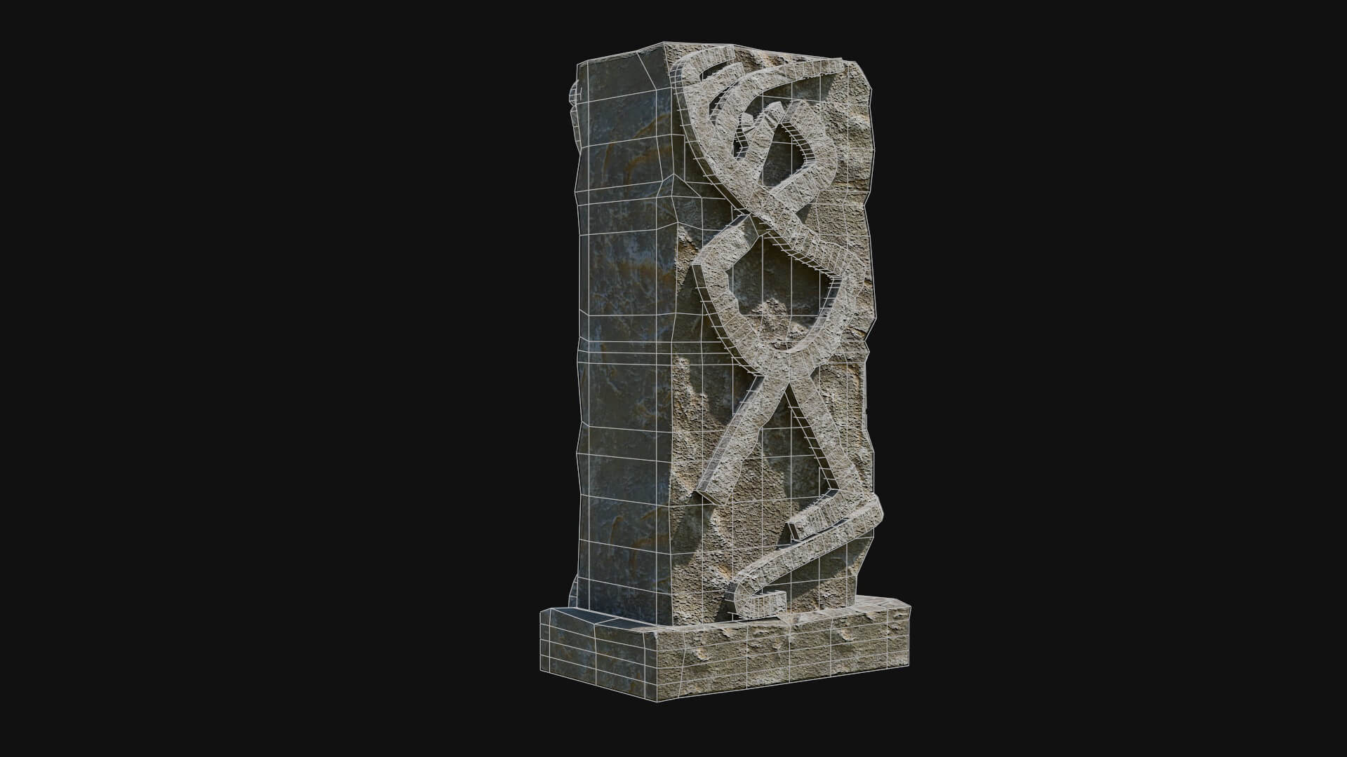 Stone Monuments and Totems Collection - 3D Model by Enterables