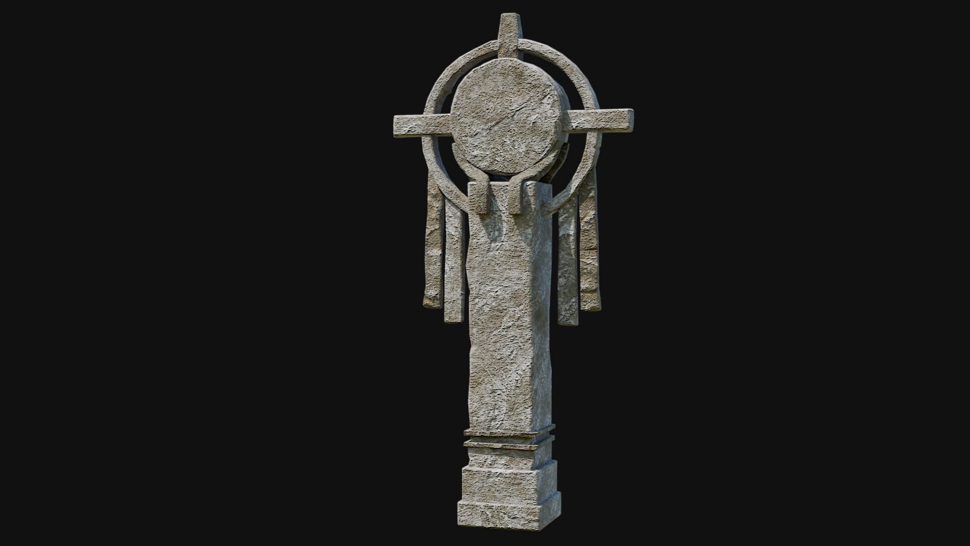 Stone Monuments and Totems Collection - 3D Model by Enterables