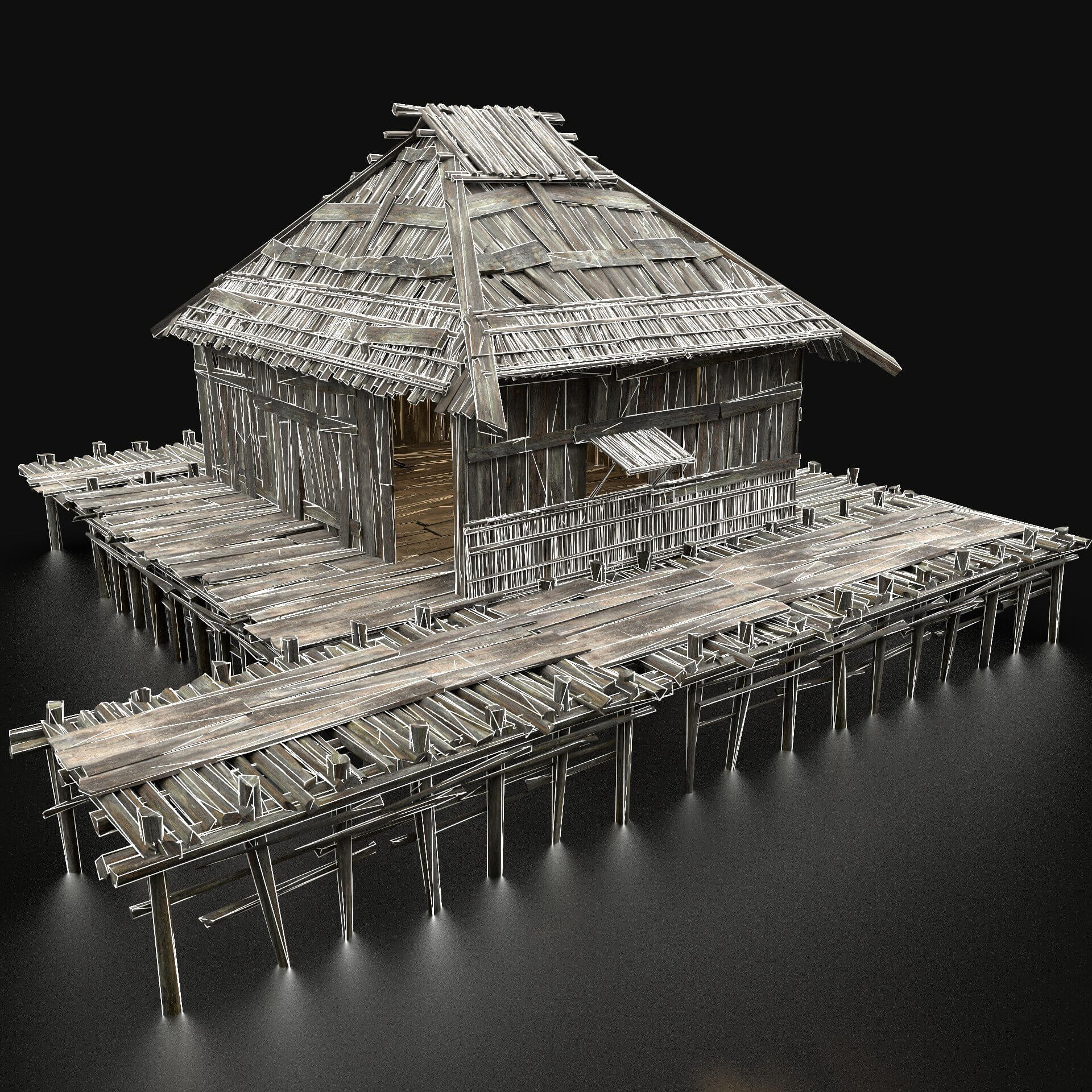 Swamp House Collection - 3D Model by Enterables