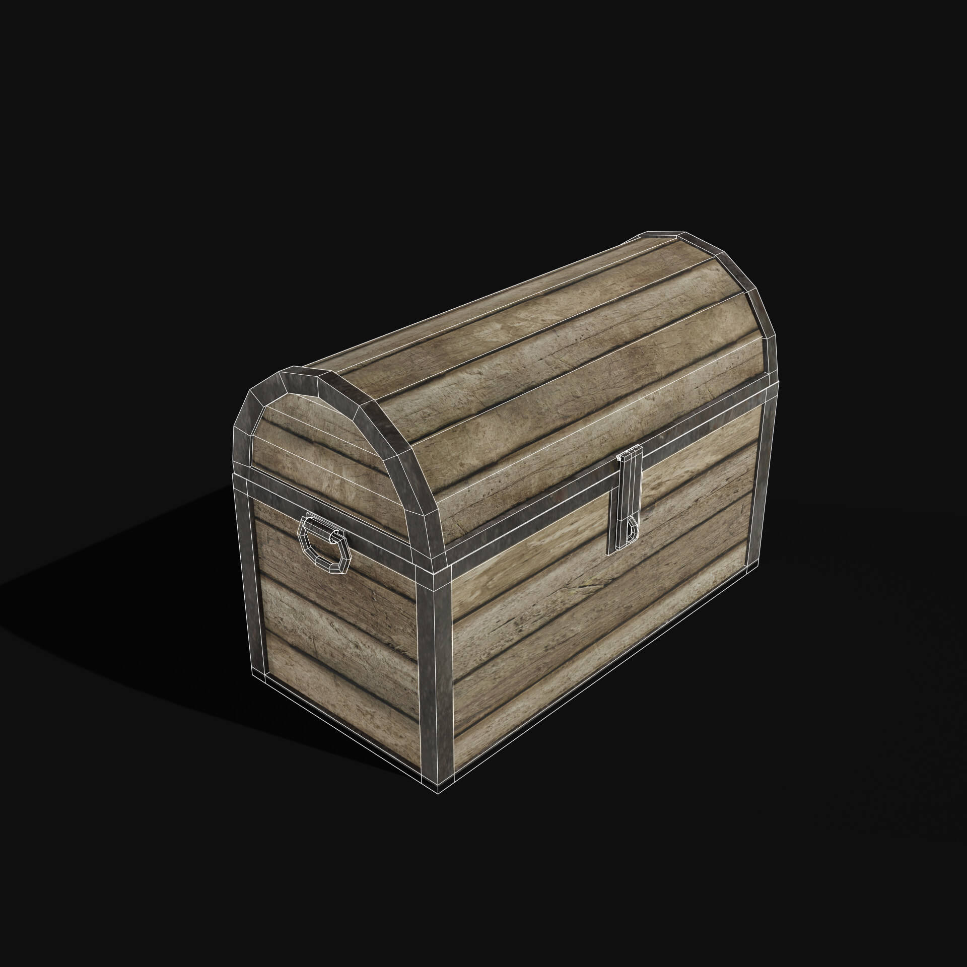 Treasure Chest Generic Loot Box Collection - 3D Model by Enterables