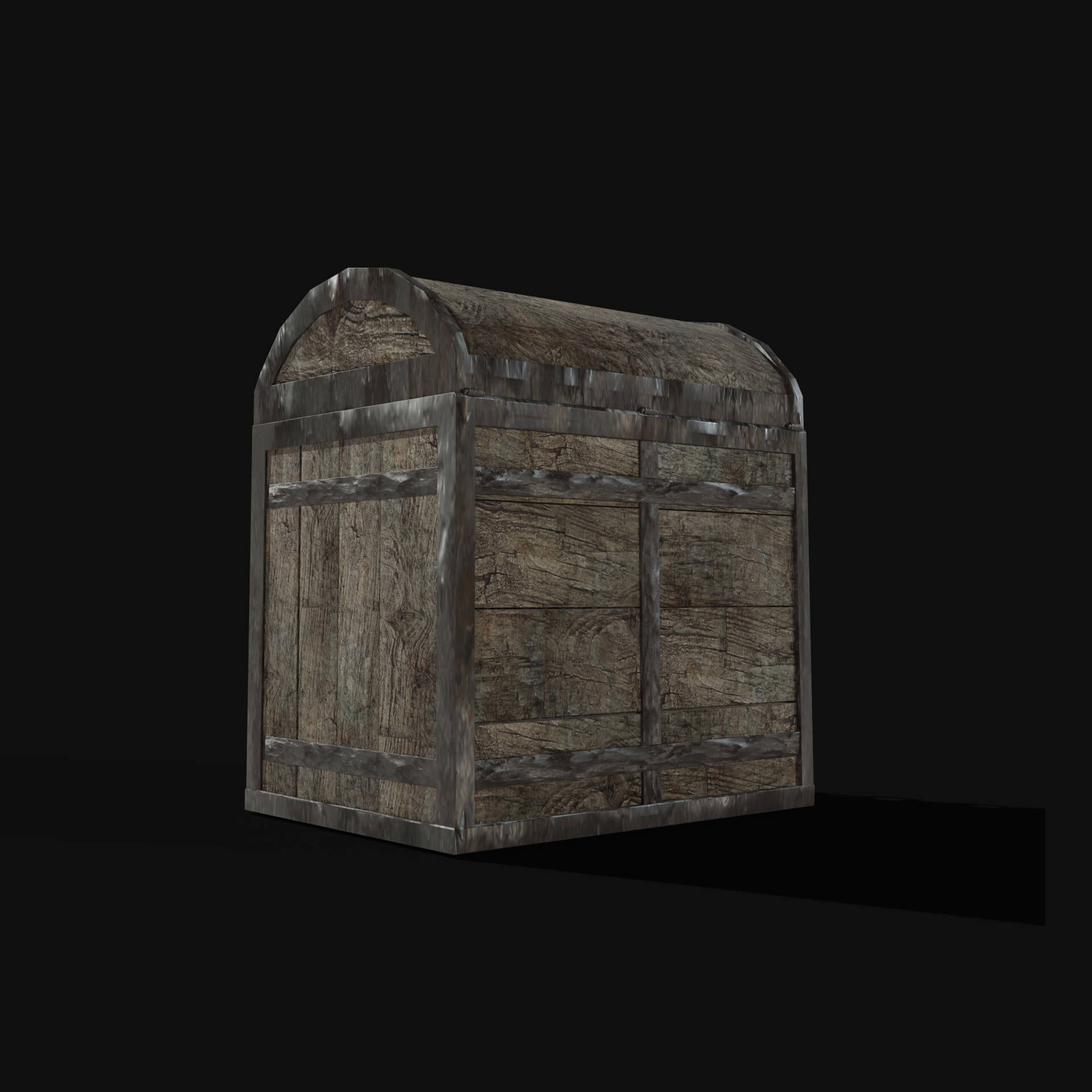 Treasure Chest Generic Loot Box Collection - 3D Model by Enterables