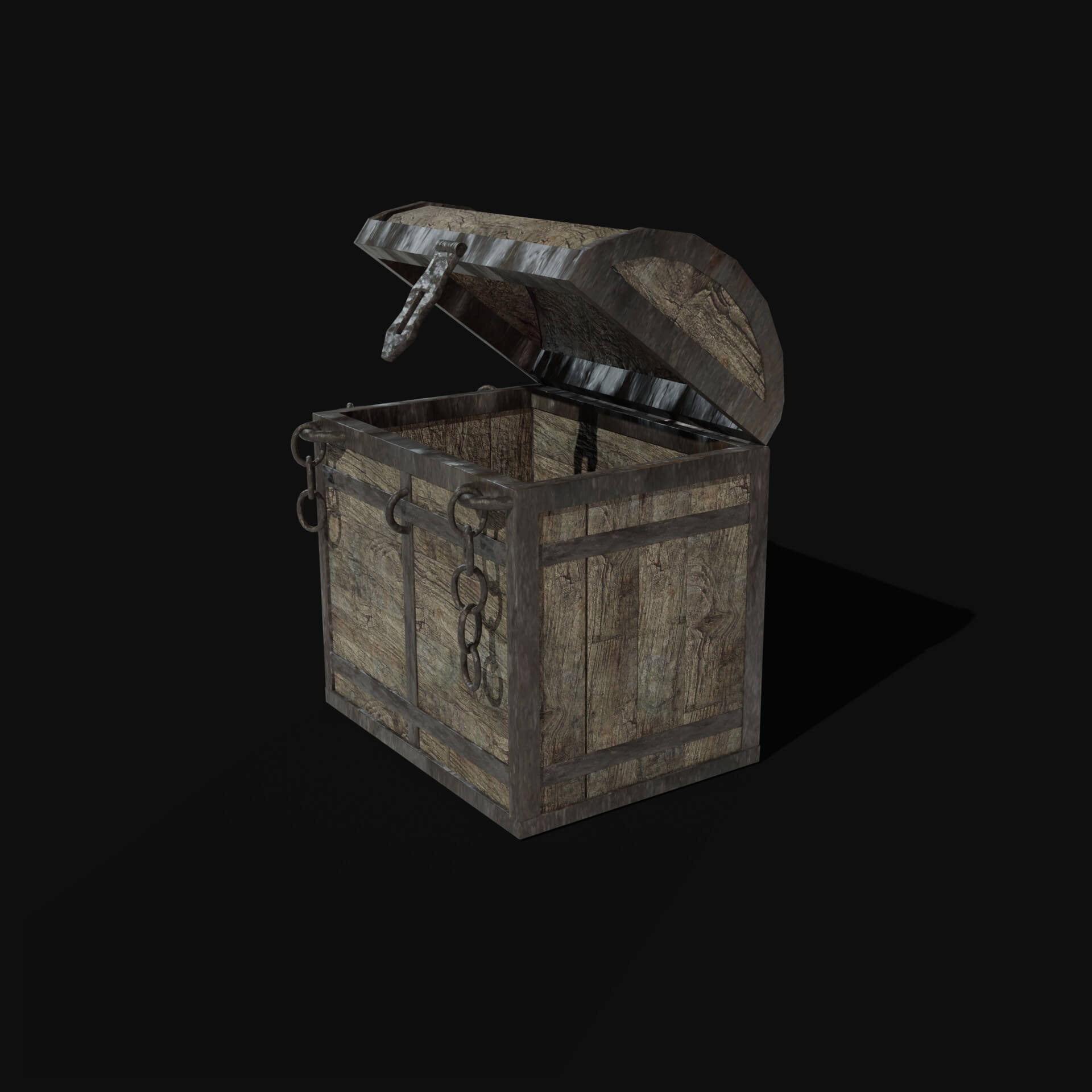 Treasure Chest Generic Loot Box Collection - 3D Model by Enterables