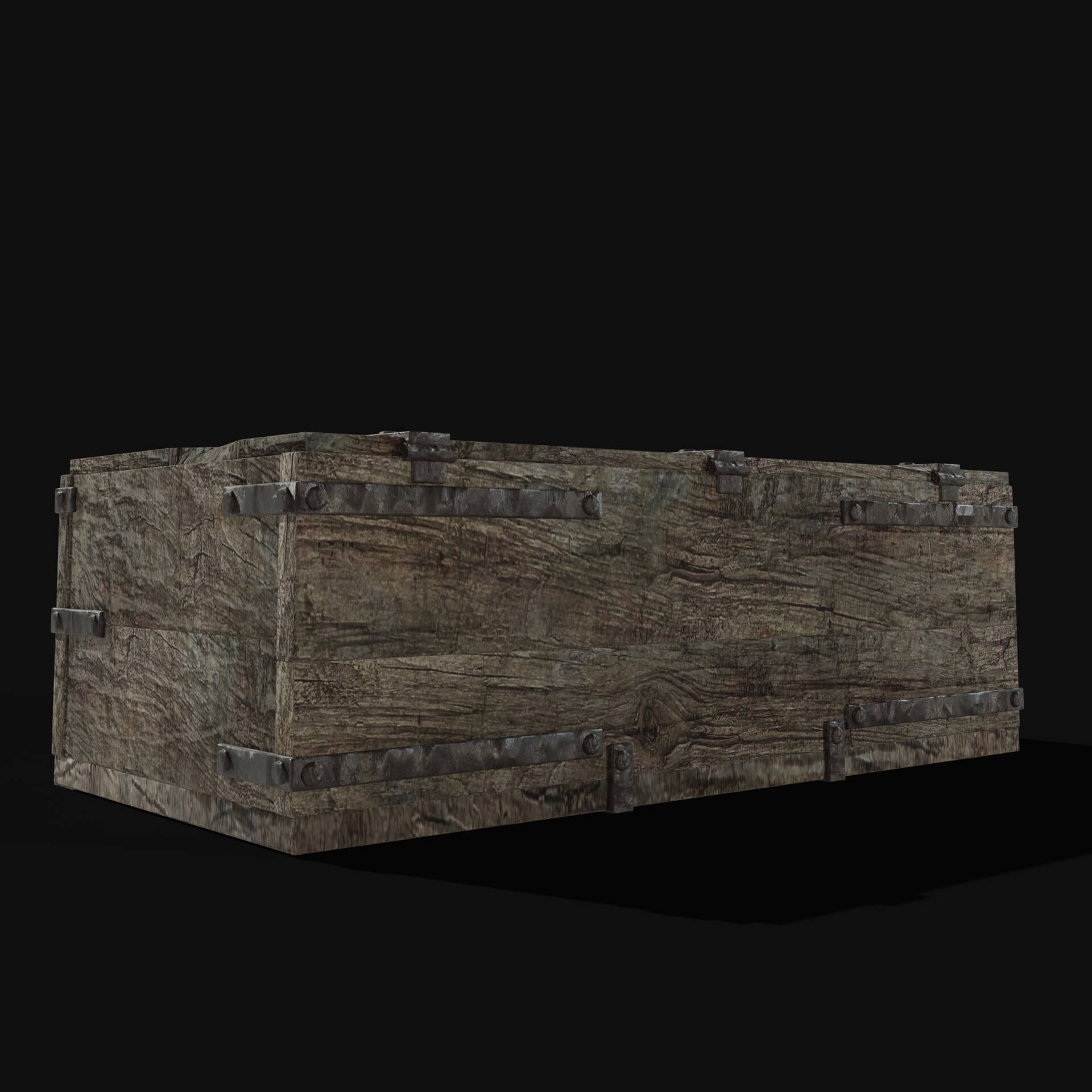 Treasure Chest Generic Loot Box Collection - 3D Model by Enterables