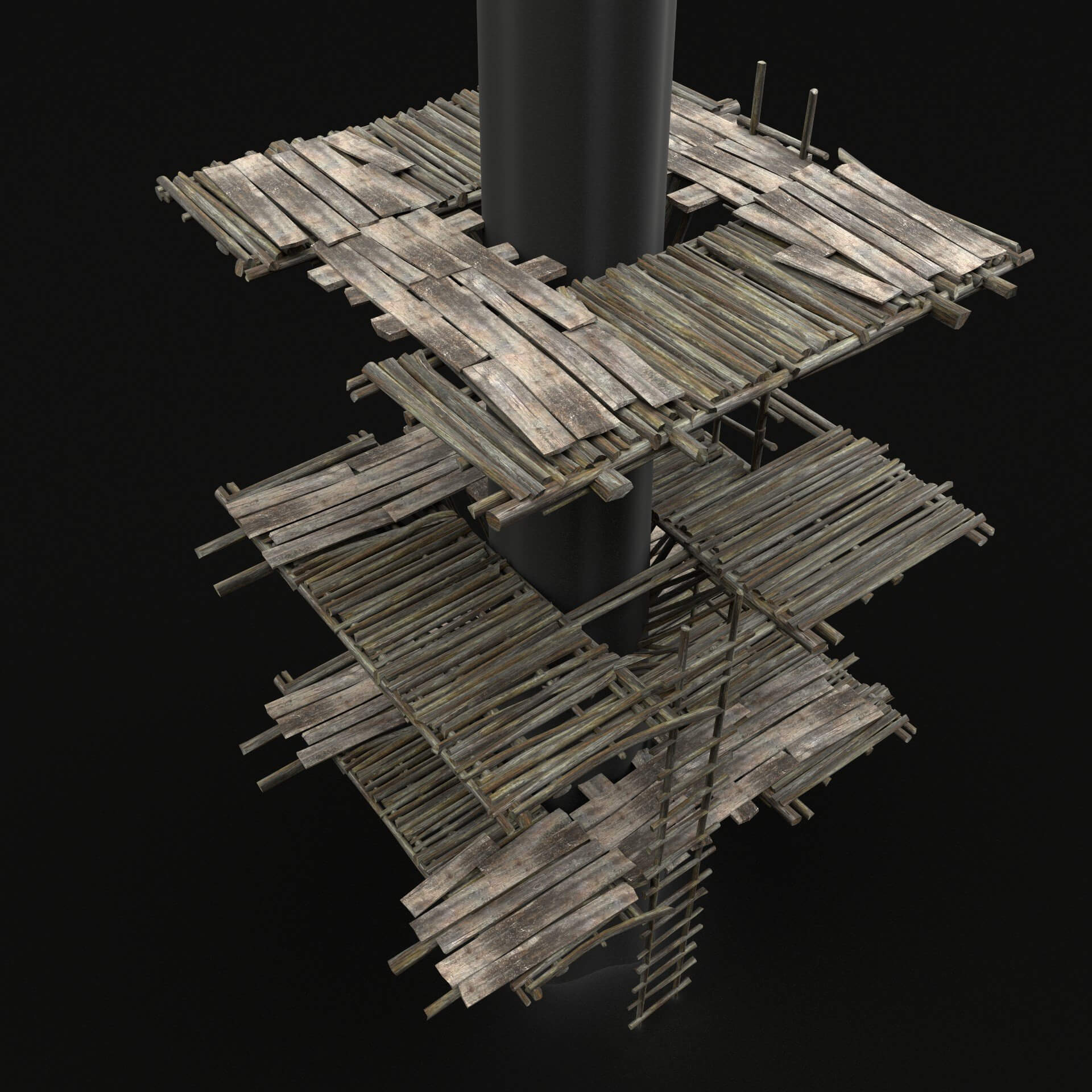 Tree Platform Collection Pack - 3D Model by Enterables