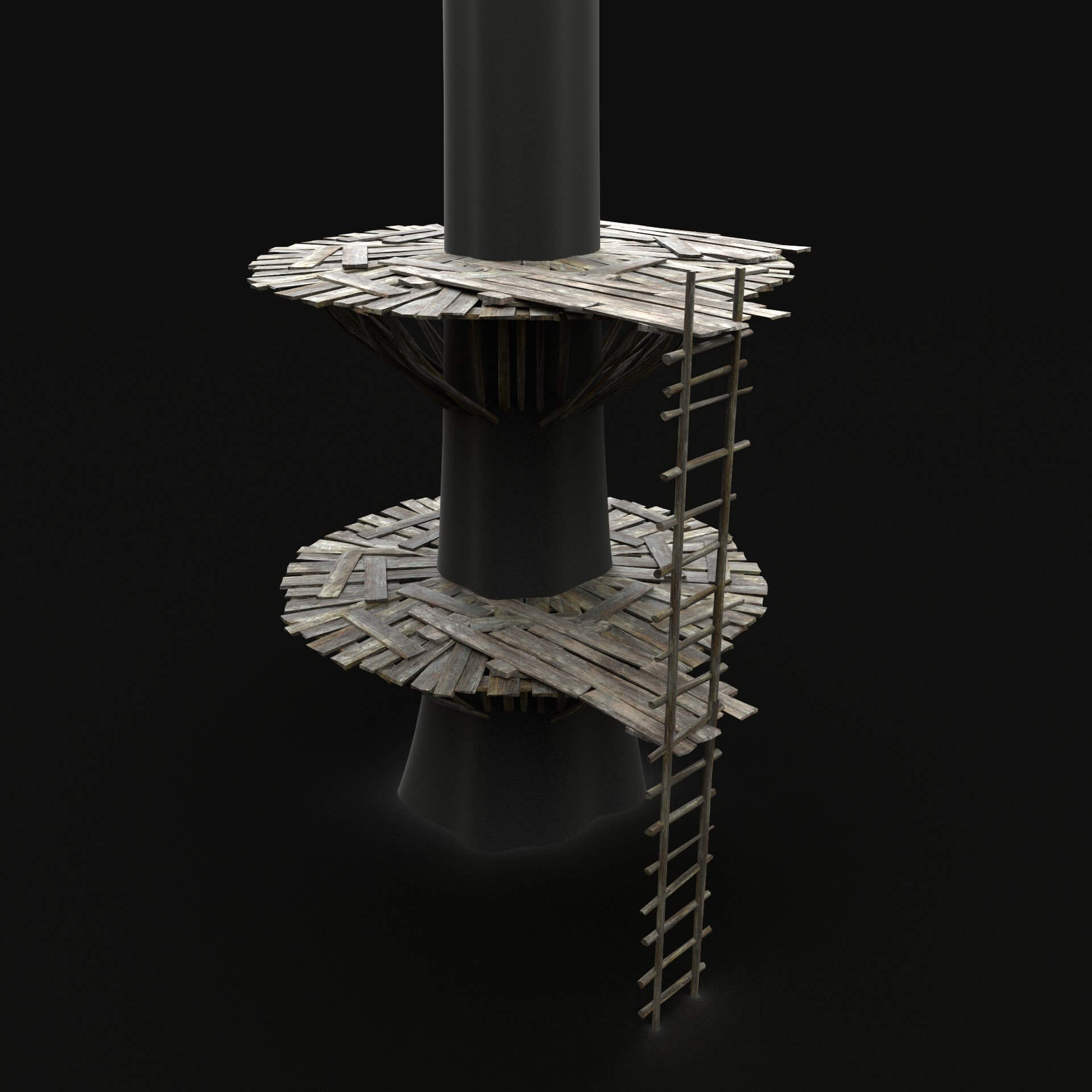 Tree Platform Collection Pack - 3D Model by Enterables