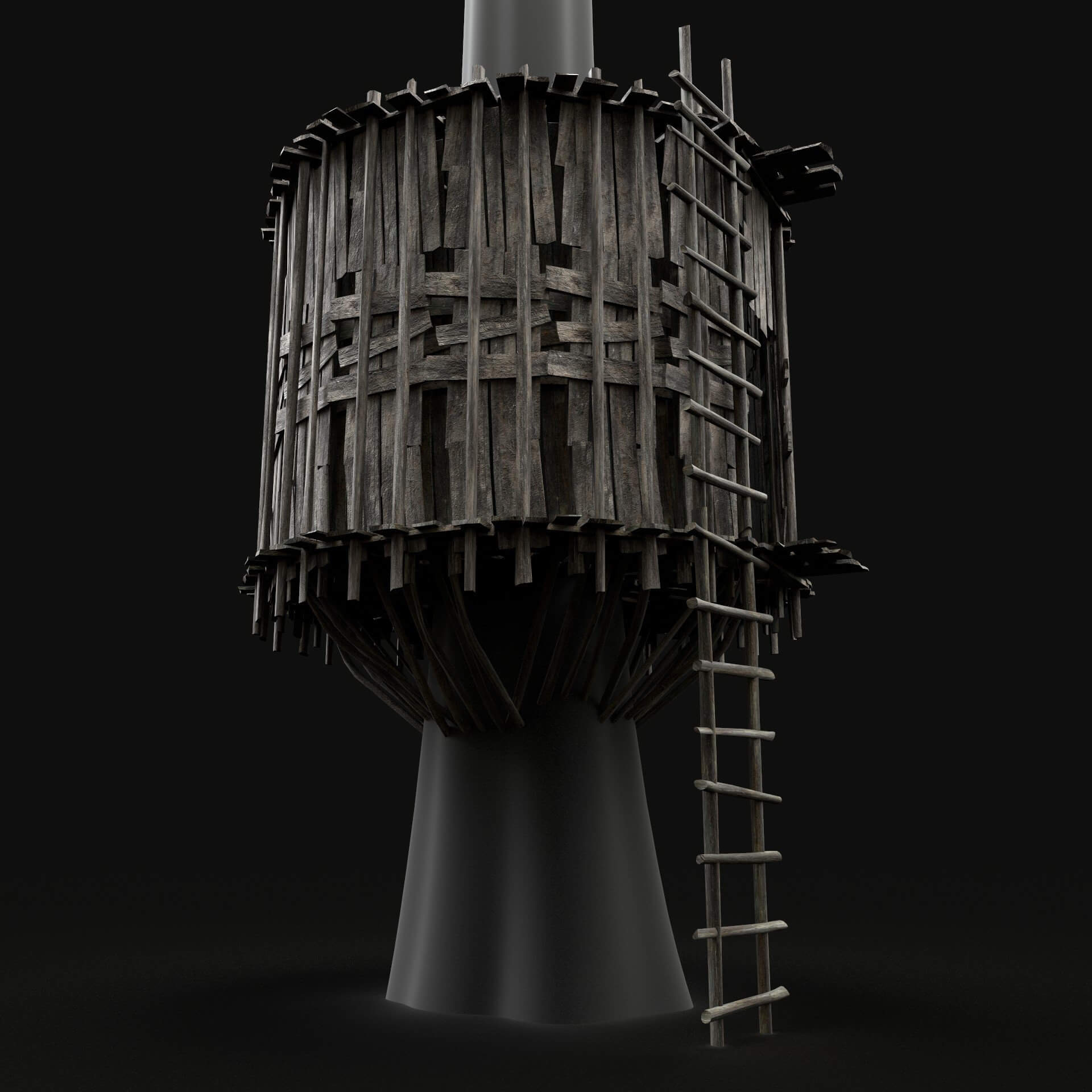 Tree Platform Collection Pack - 3D Model by Enterables