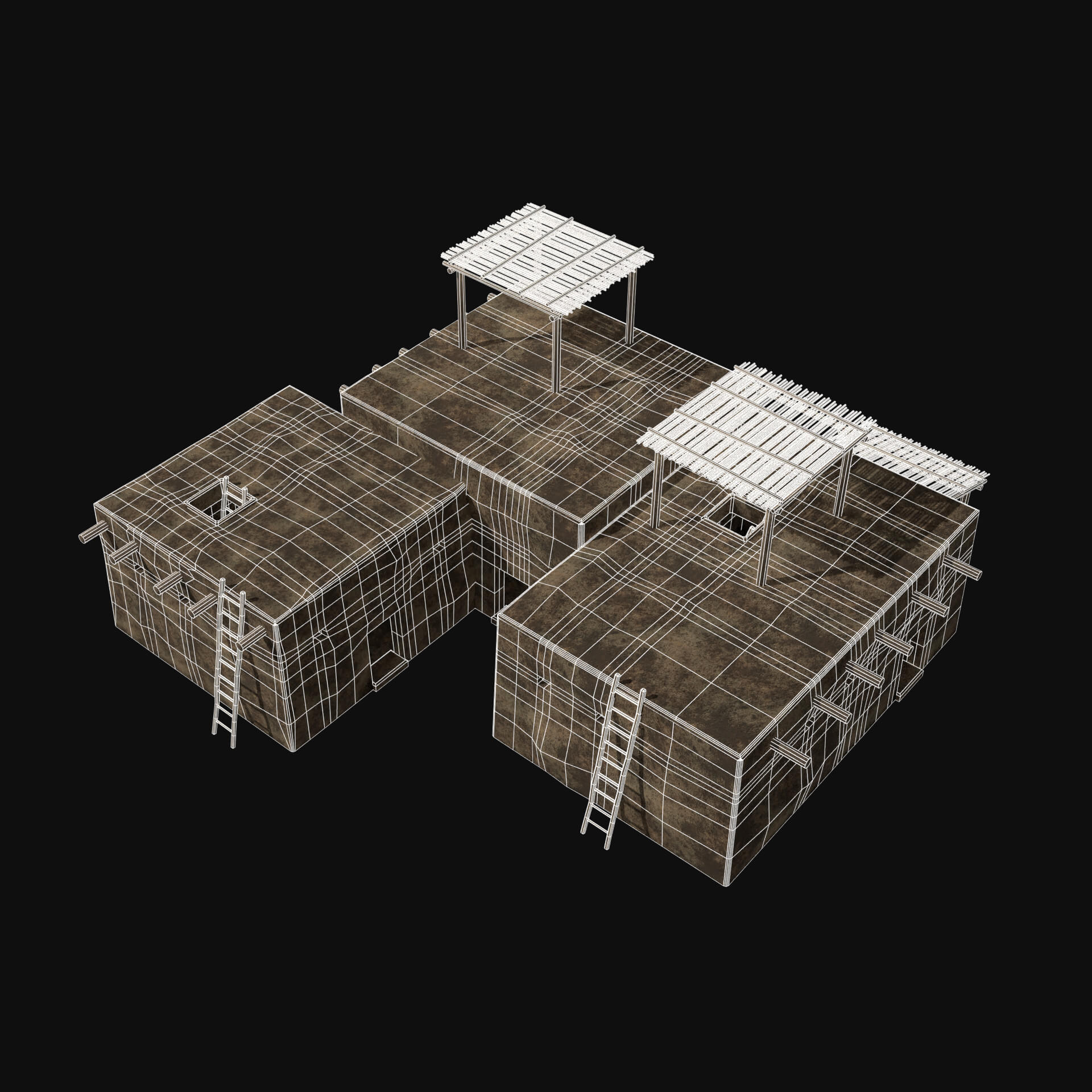 Turkish Arab Desert Ancient House Collection - 3D Model by Enterables