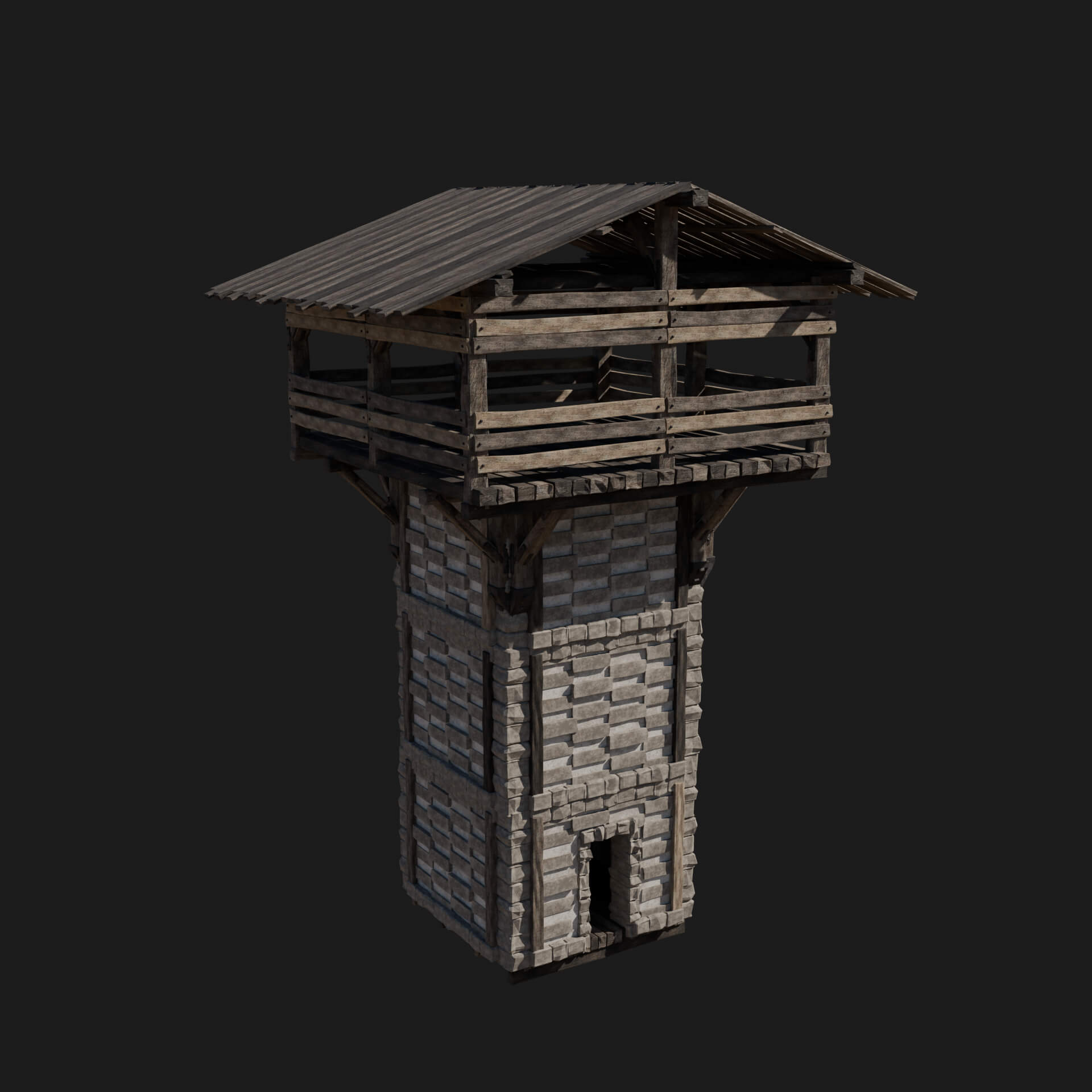 Viking Fort Constructions - 3D Model by Enterables