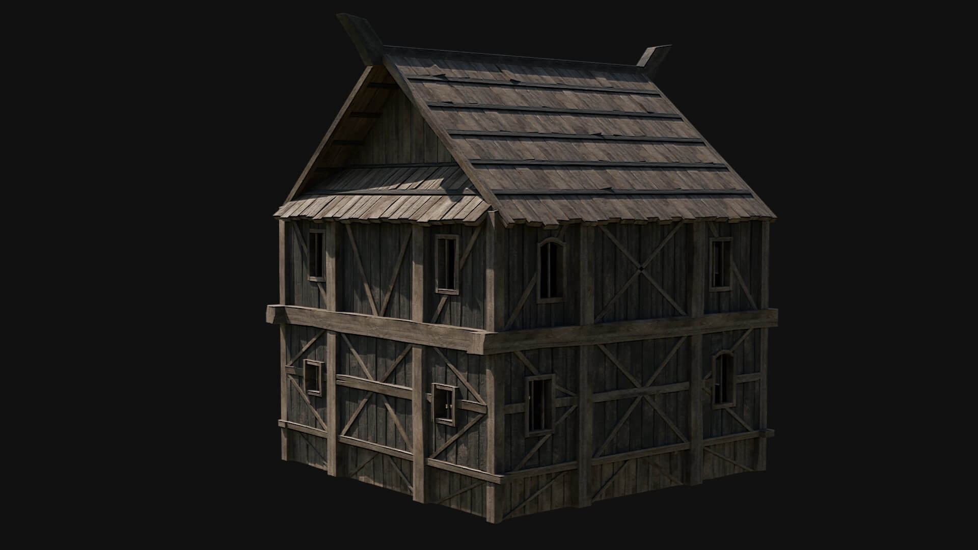 Viking Norse Medieval Fortress Collection - 3D Model by Enterables