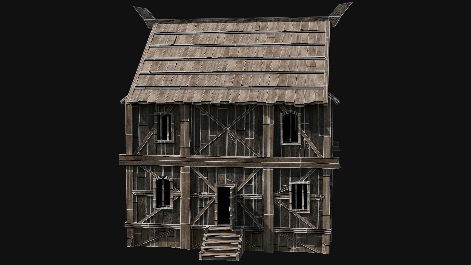 Viking Norse Medieval Fortress Collection - 3D Model by Enterables