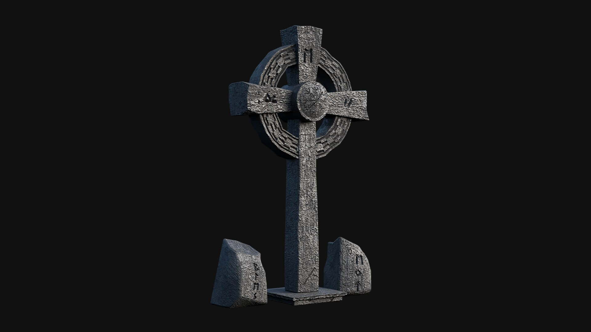Viking Norse Totem Structures Collection - 3D Model by Enterables