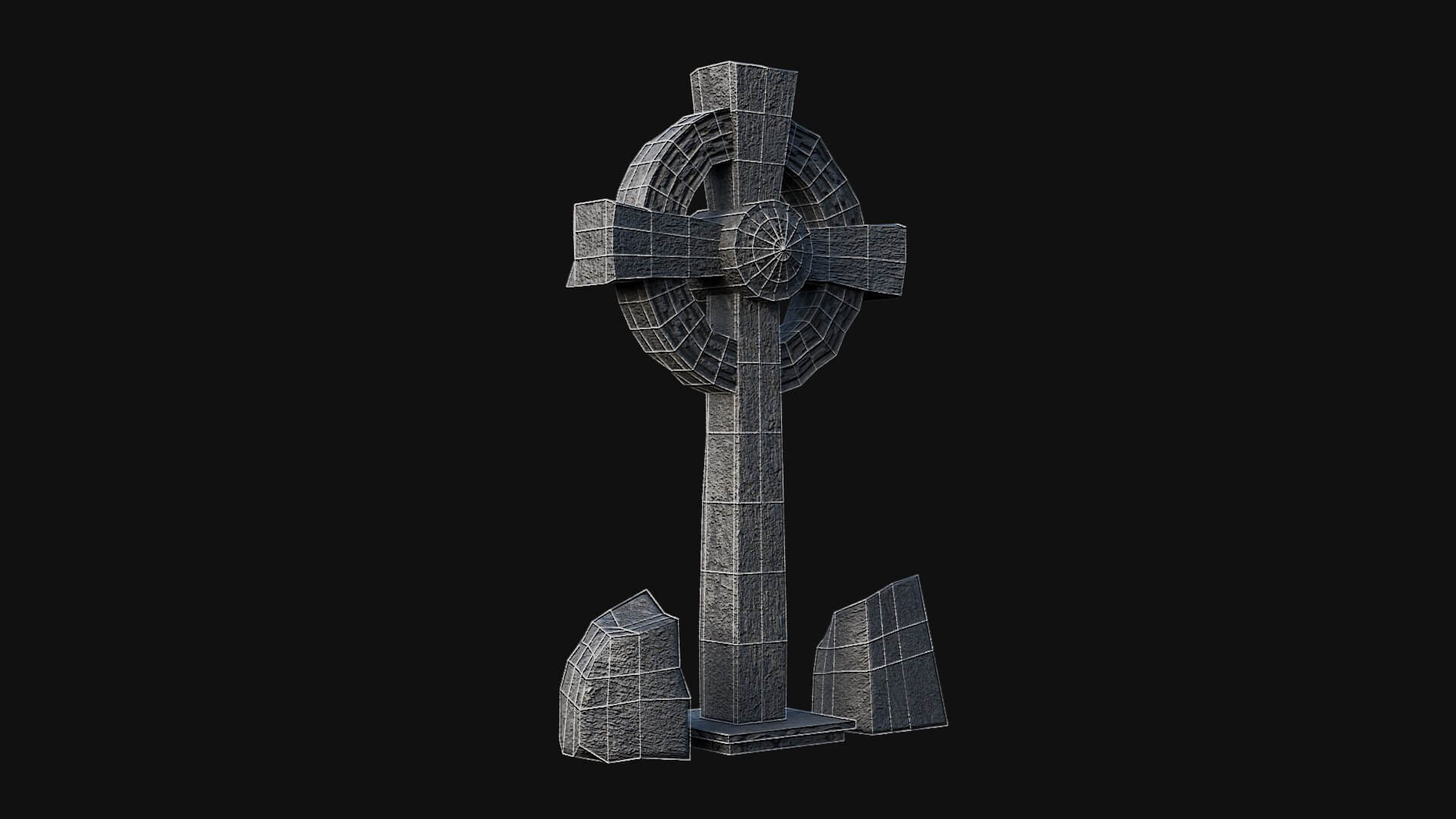Viking Norse Totem Structures Collection - 3D Model by Enterables