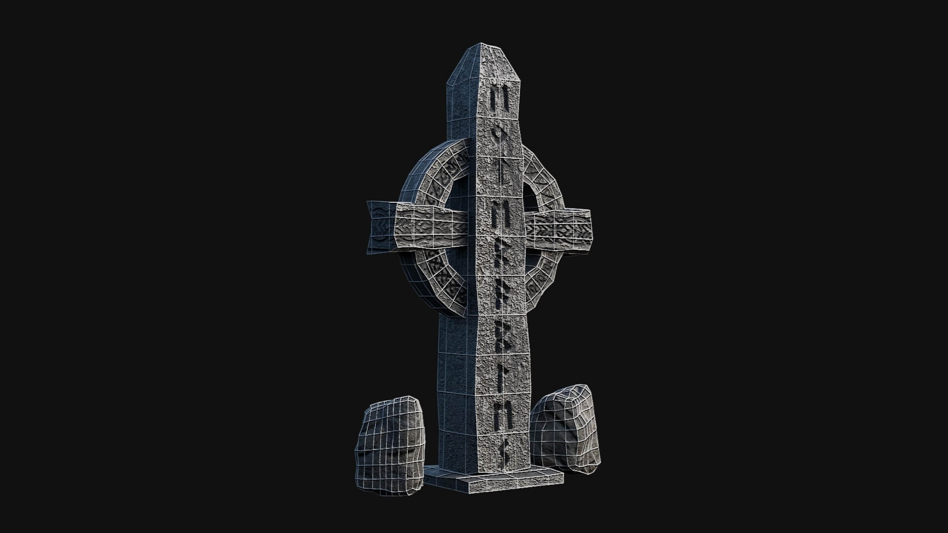 Viking Norse Totem Structures Collection - 3D Model by Enterables