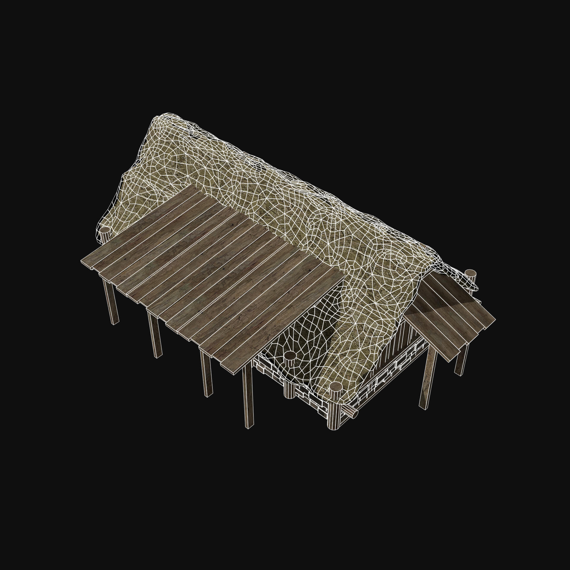 Viking Norseman Nordic House Collection - 3D Model by Enterables