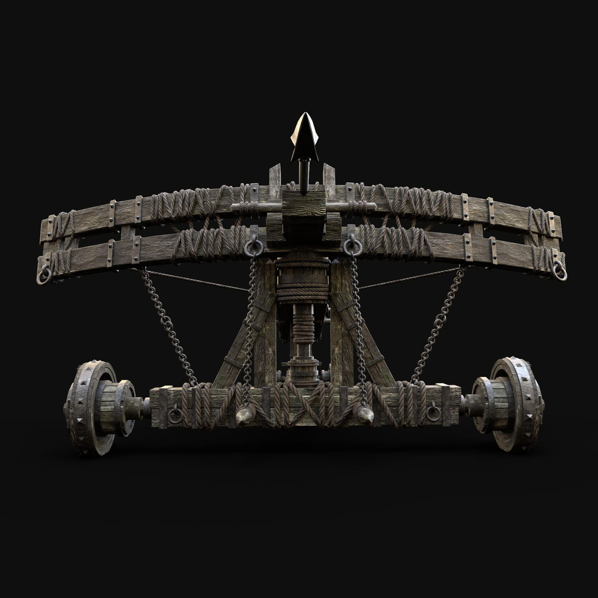 Medieval Balista - 3D Model by Enterables