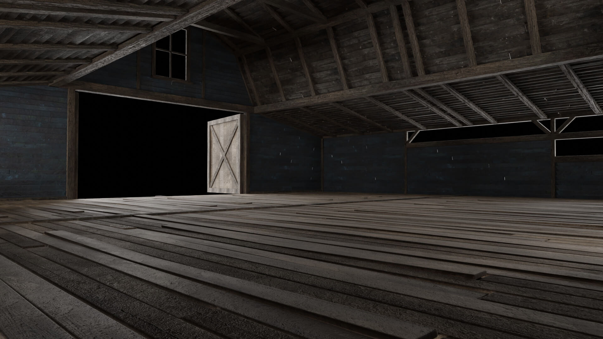 Wild West Western Warehouse Workshop Collection - 3D Model by Enterables