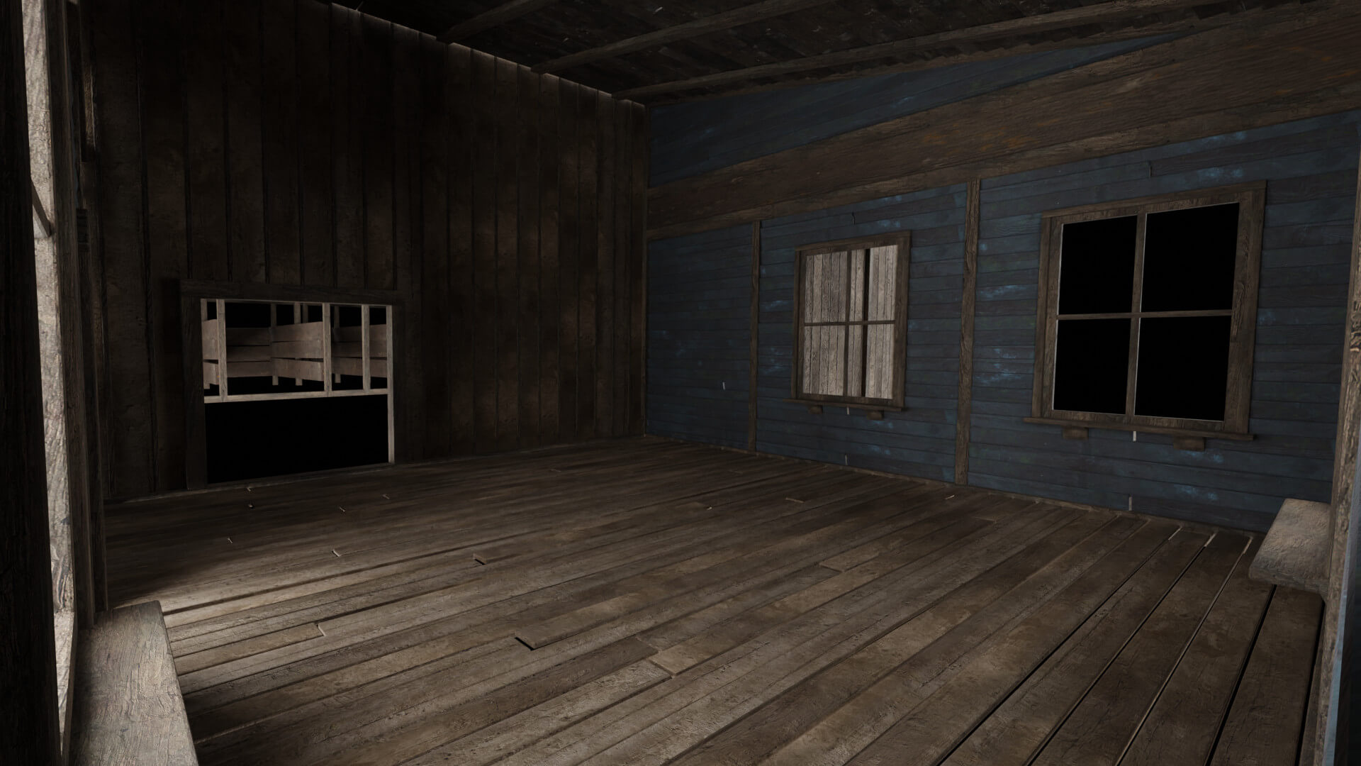 Wild West Western Warehouse Workshop Collection - 3D Model by Enterables