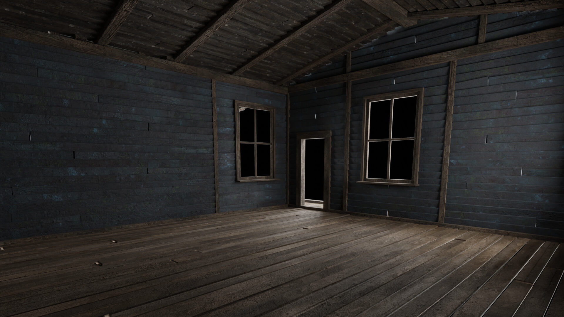 Wild West Western Warehouse Workshop Collection - 3D Model by Enterables