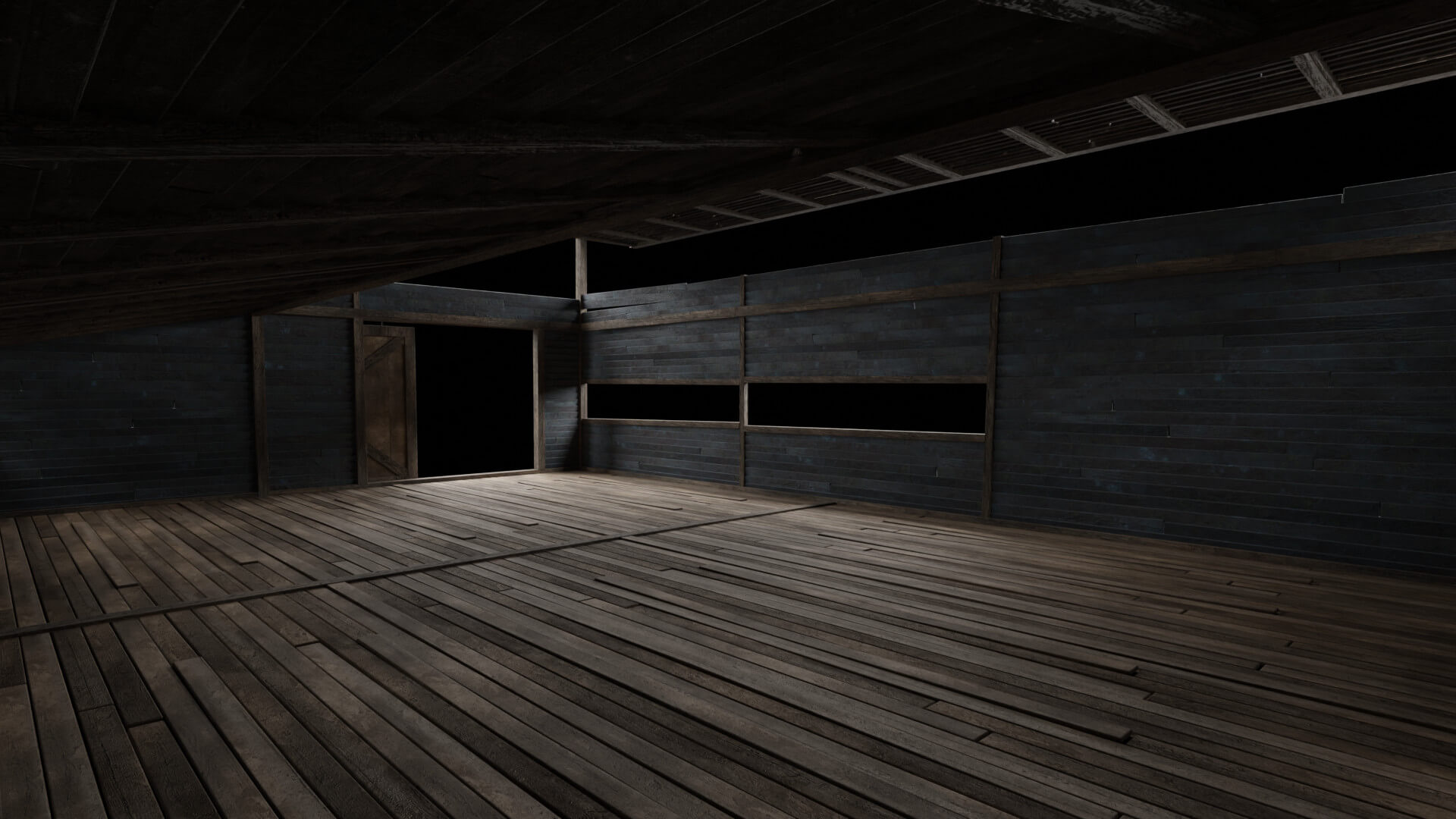 Wild West Western Warehouse Workshop Collection - 3D Model by Enterables