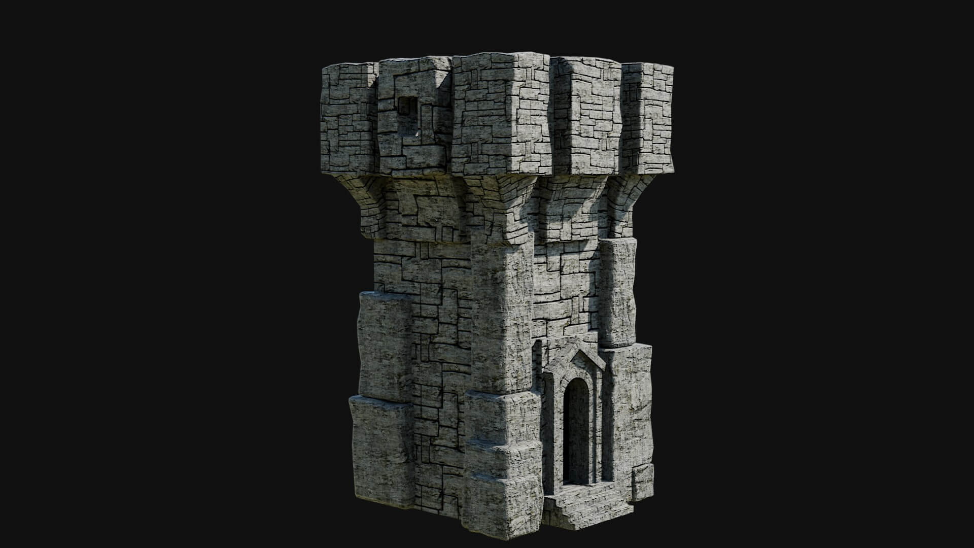 Wizard Towers Collection - 3D Model by Enterables