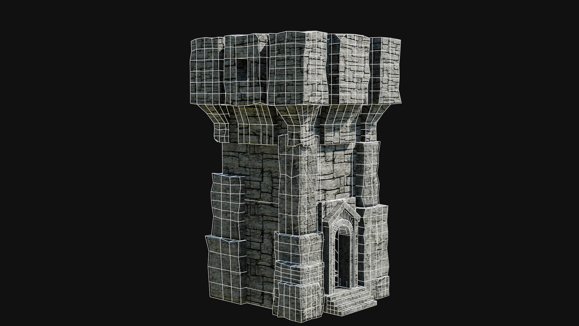 Wizard Towers Collection - 3D Model by Enterables