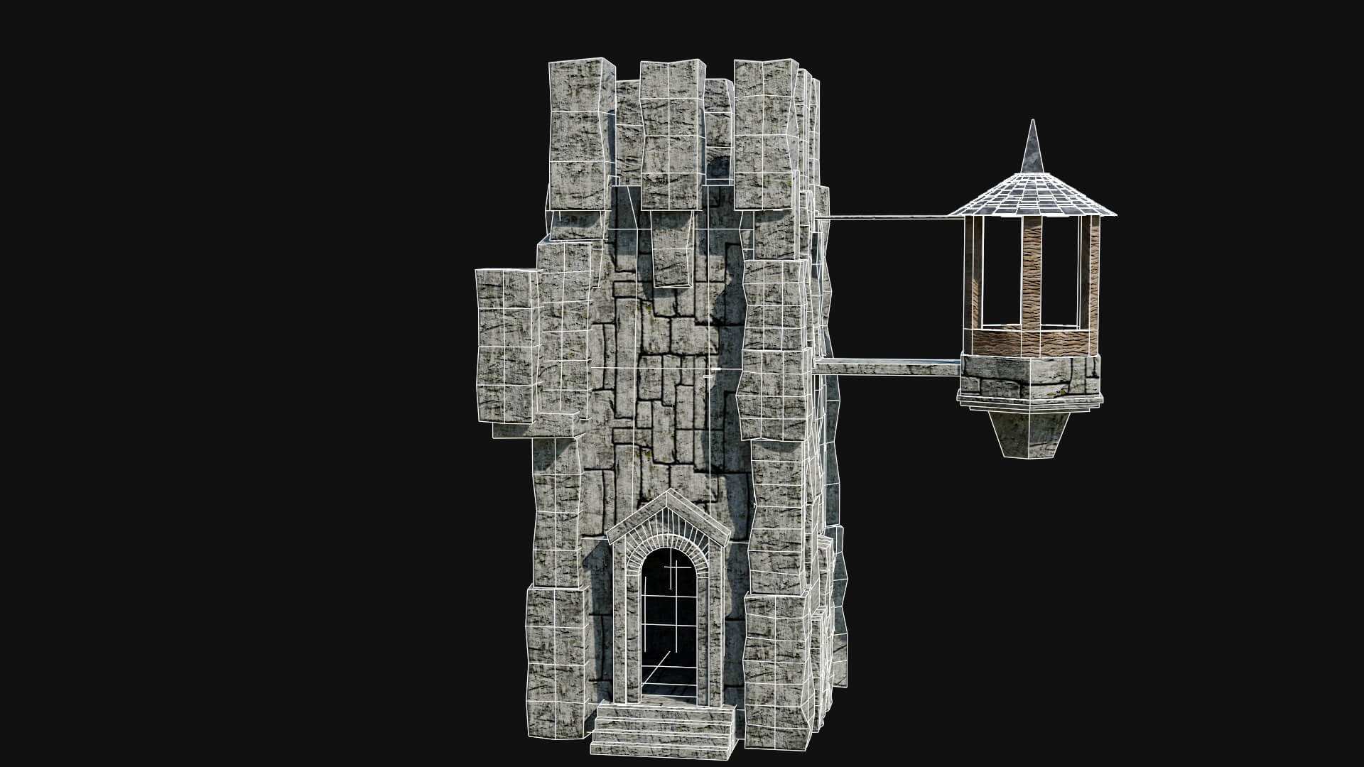 Wizard Towers Collection - 3D Model by Enterables
