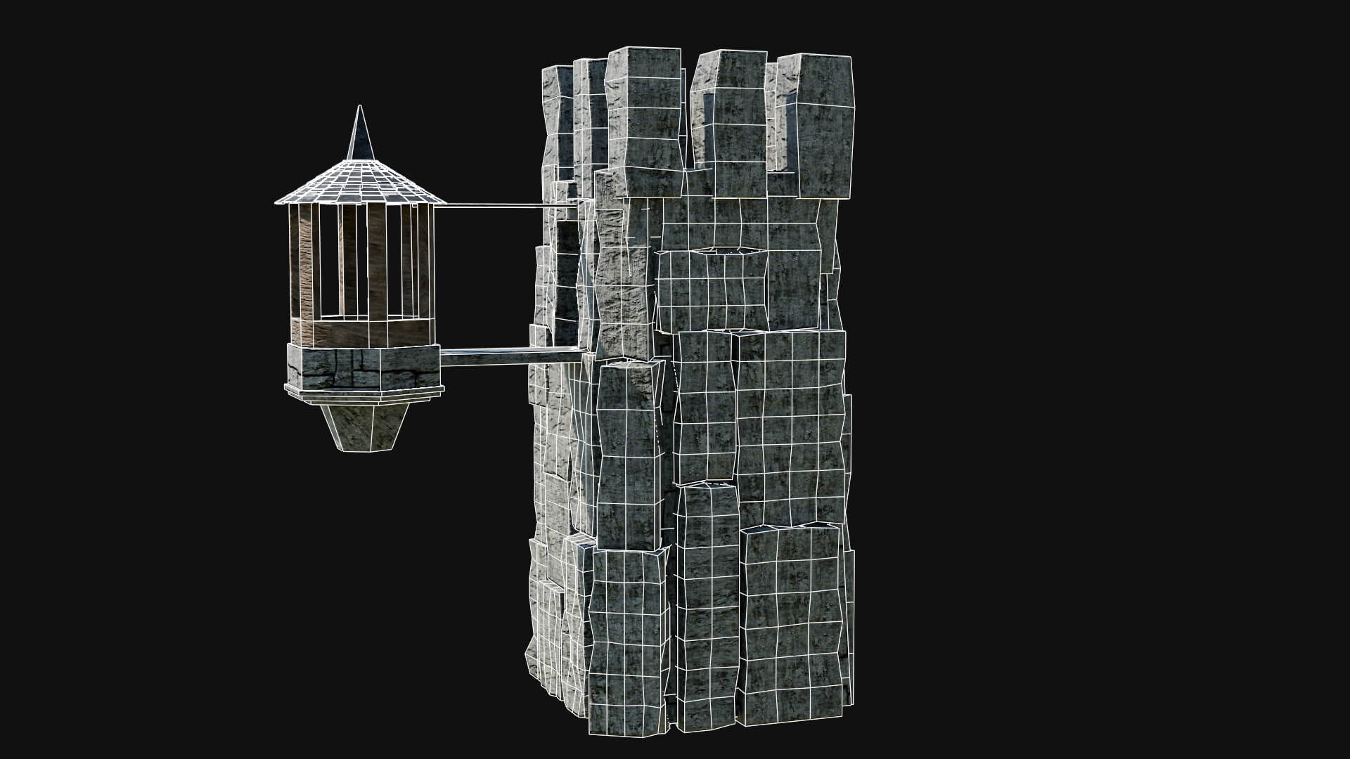 Wizard Towers Collection - 3D Model by Enterables