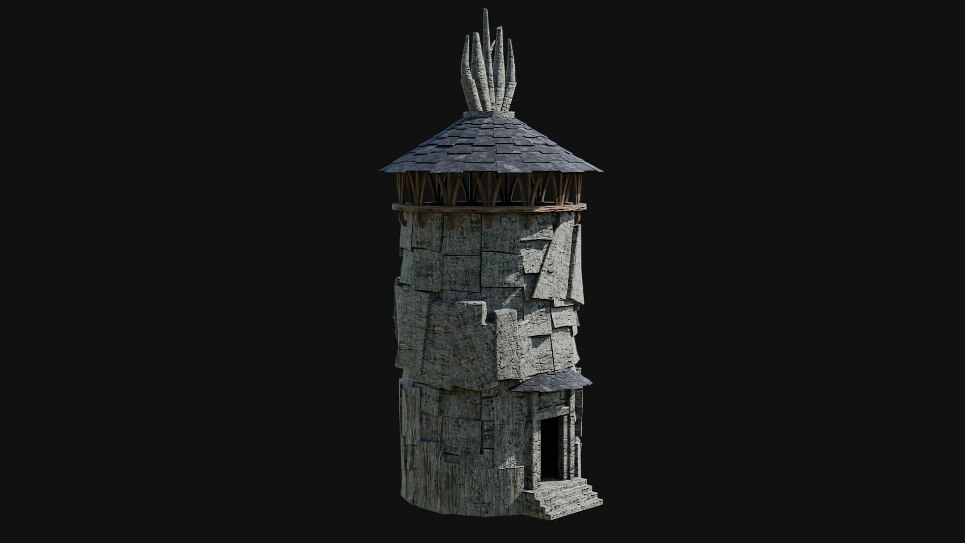 Wizard Towers Collection - 3D Model by Enterables