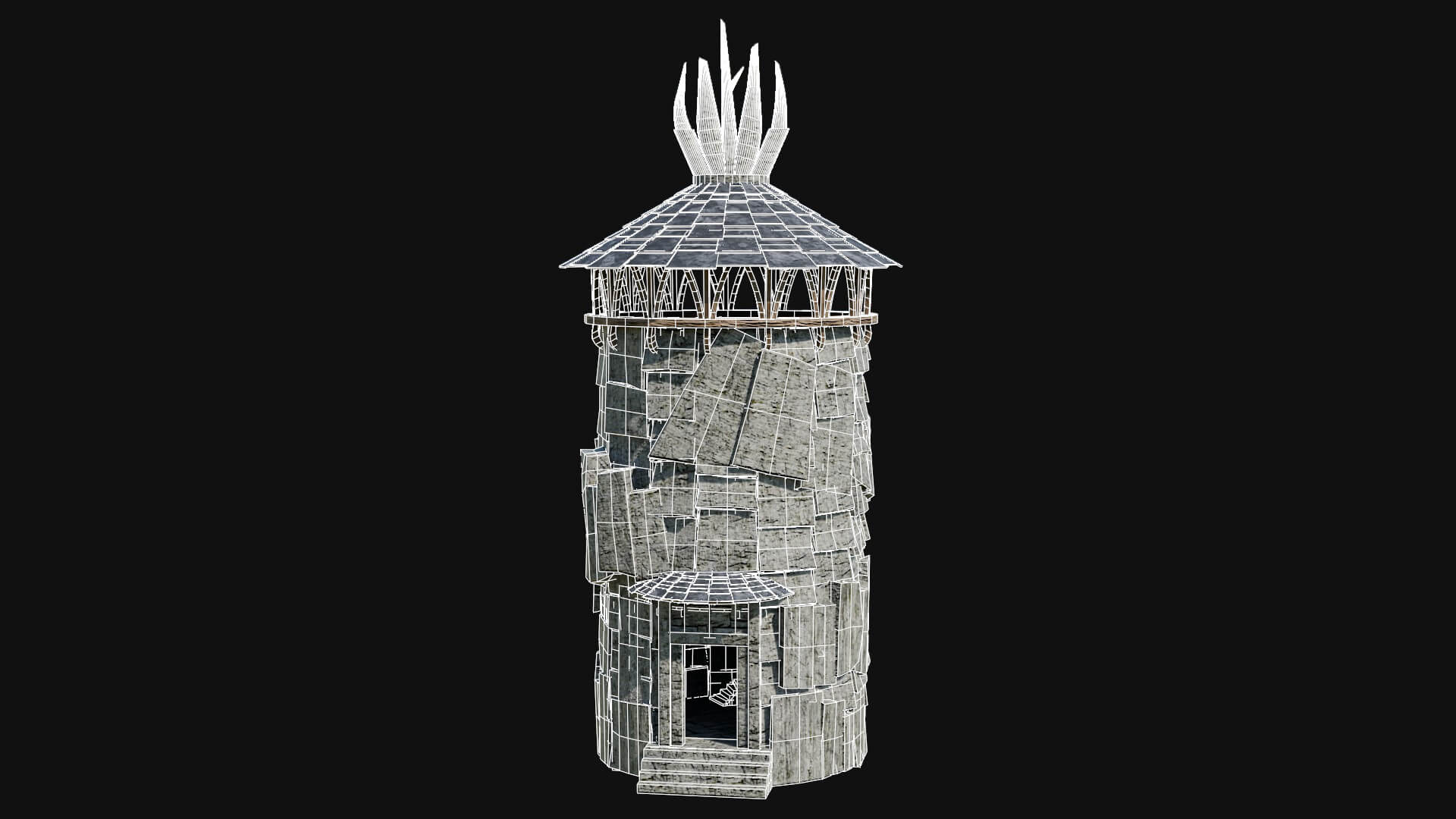 Wizard Towers Collection - 3D Model by Enterables