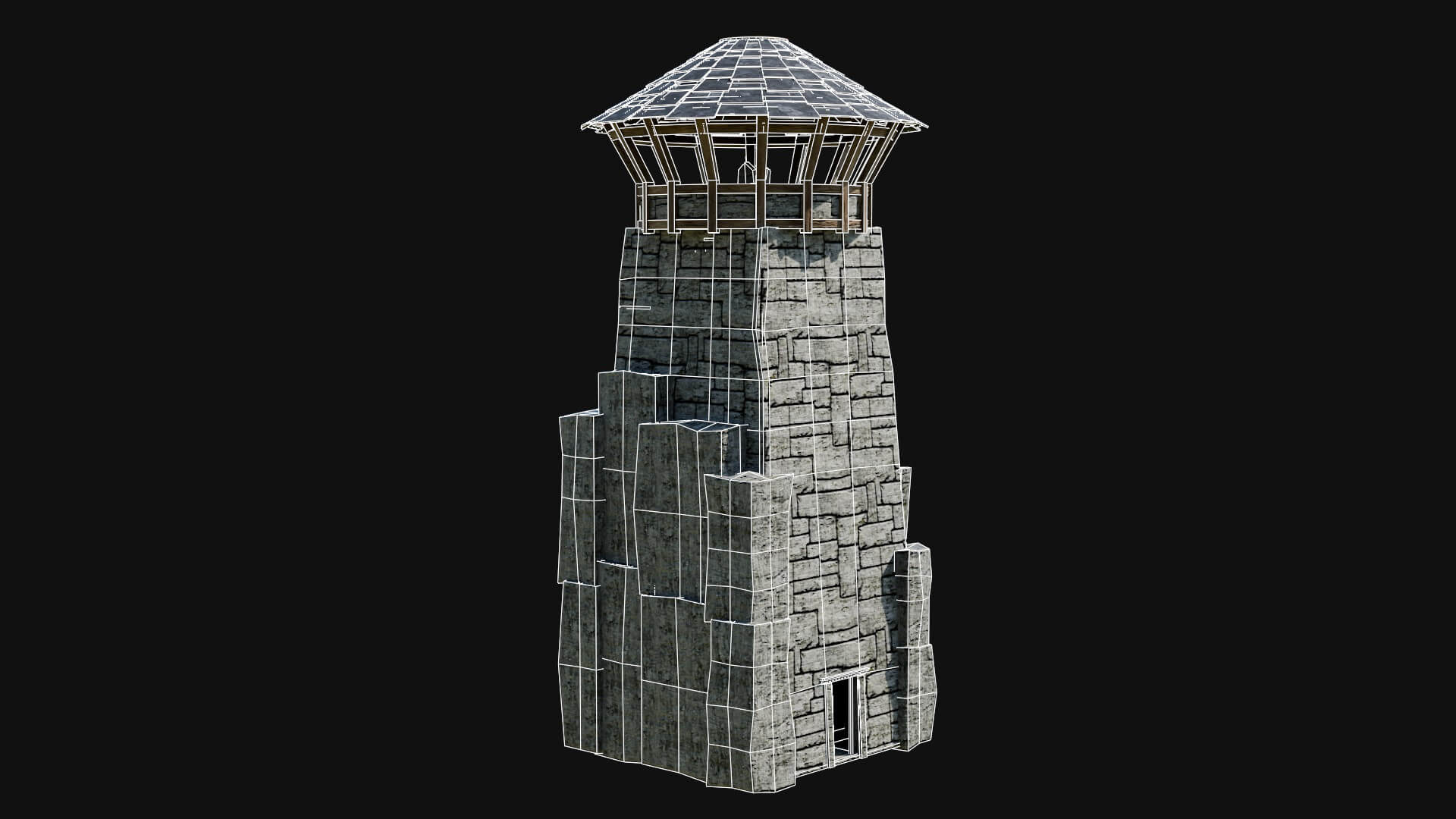 Wizard Towers Collection - 3D Model by Enterables