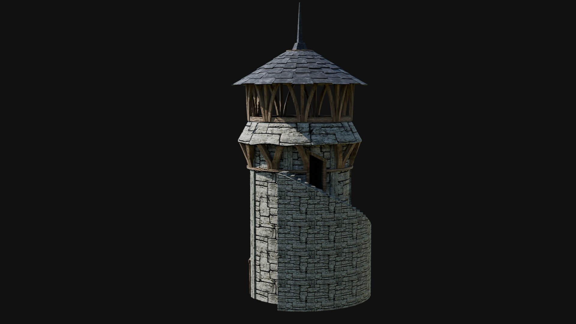 Wizard Towers Collection - 3D Model by Enterables