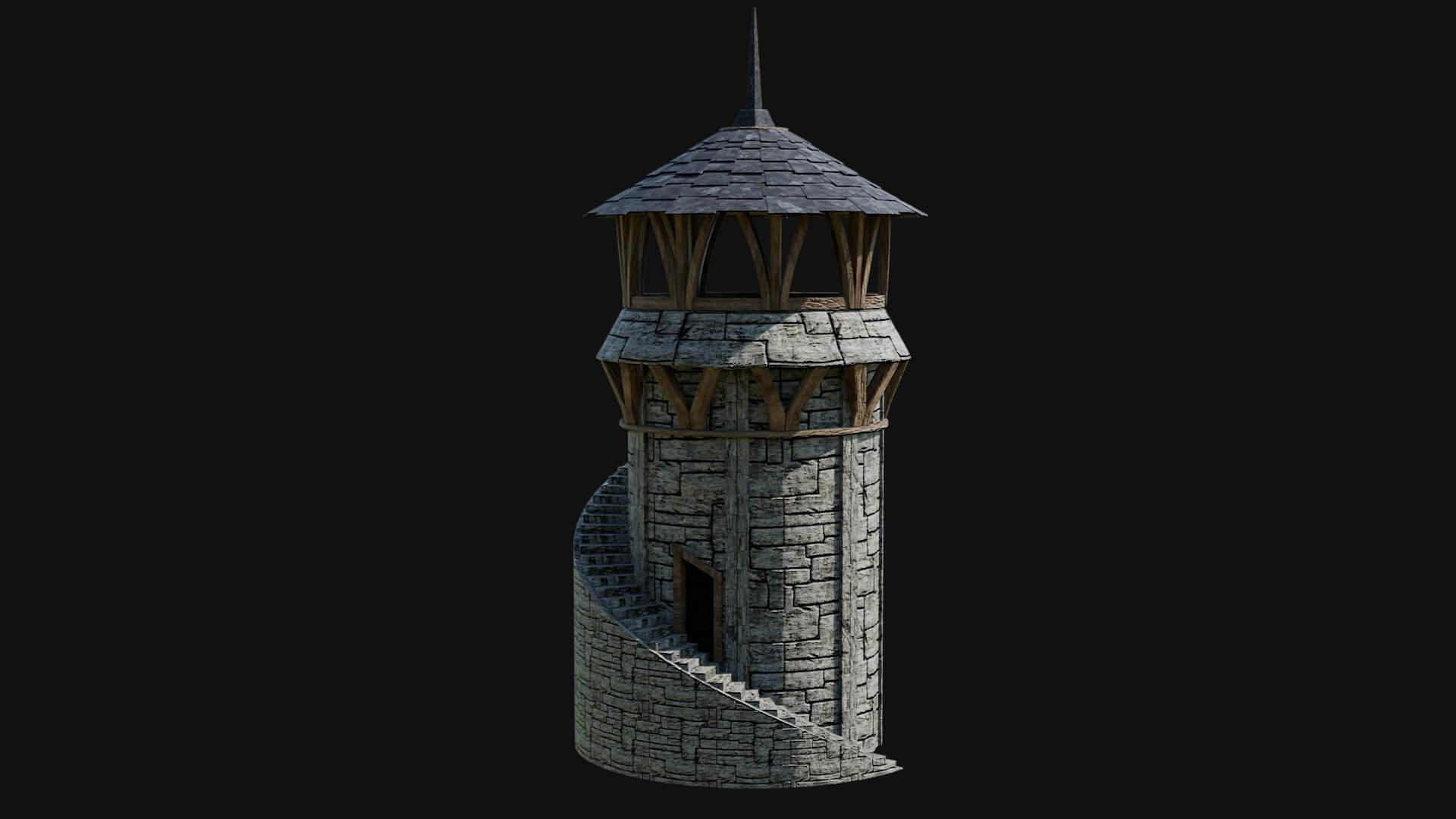 Wizard Towers Collection - 3D Model by Enterables