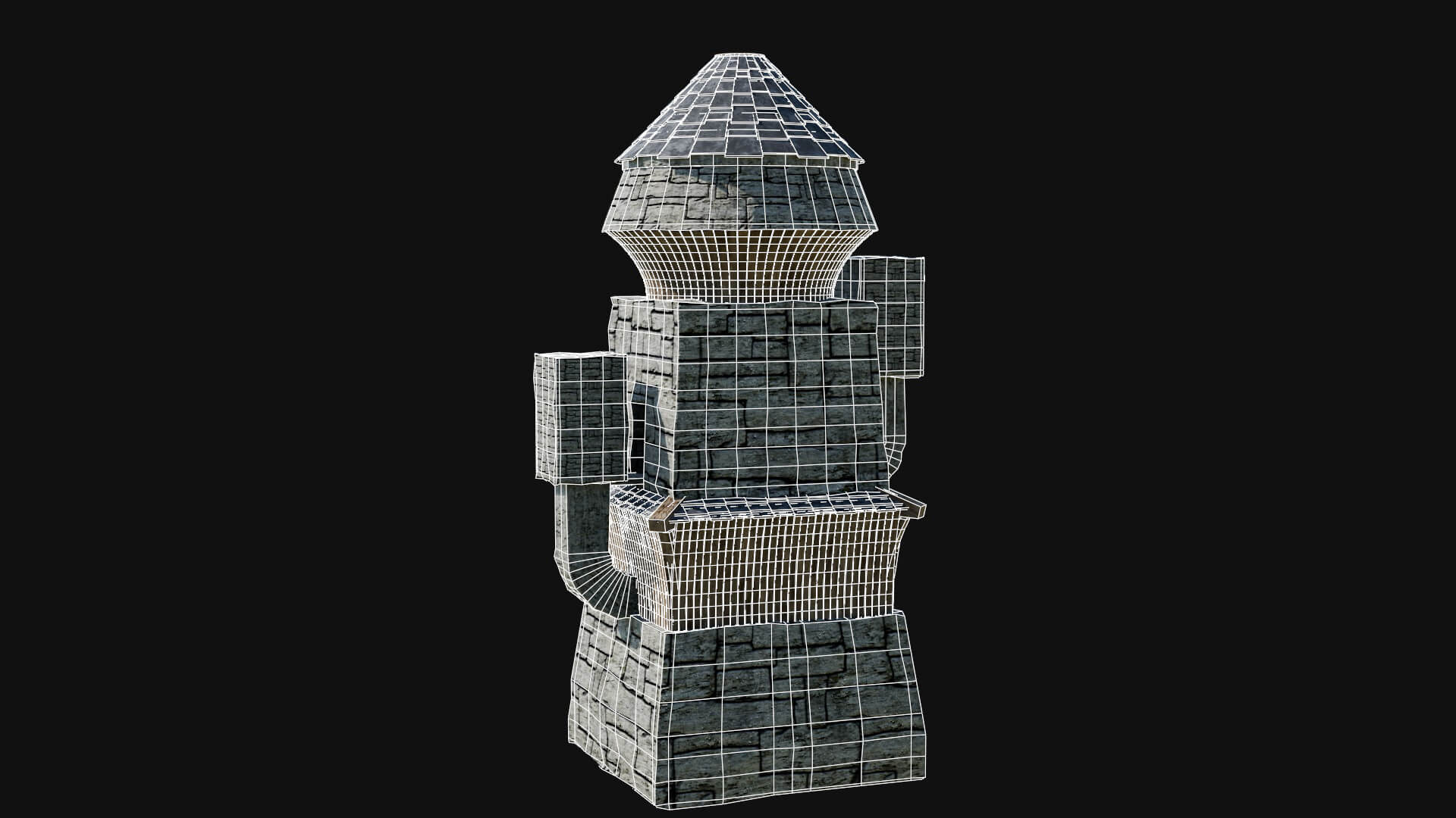 Wizard Towers Collection - 3D Model by Enterables
