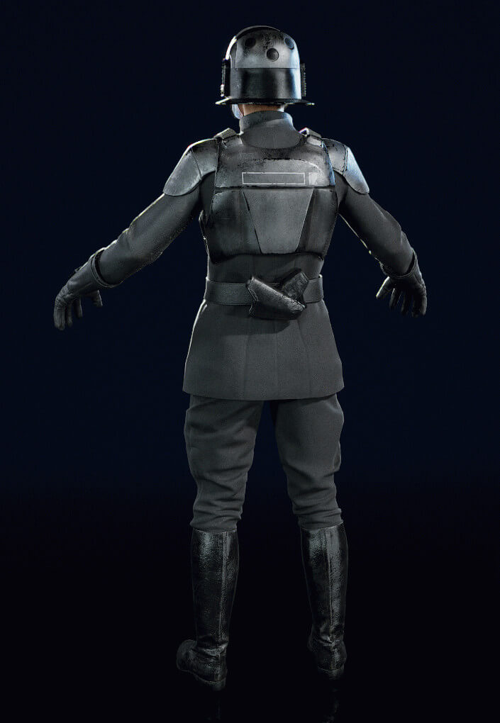 ISB Agent - Star Wars 3D Model by epoche