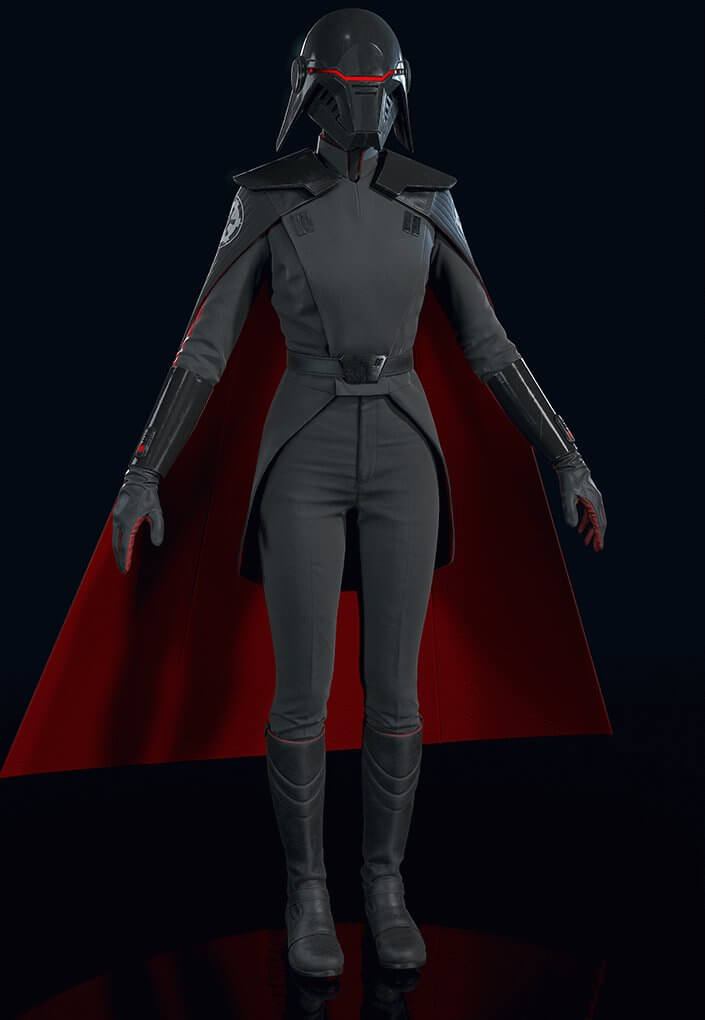 Second Sister - Star Wars 3D Model by epoche