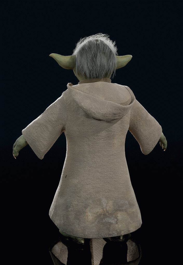 Yoda - Star Wars 3D Model by epoche