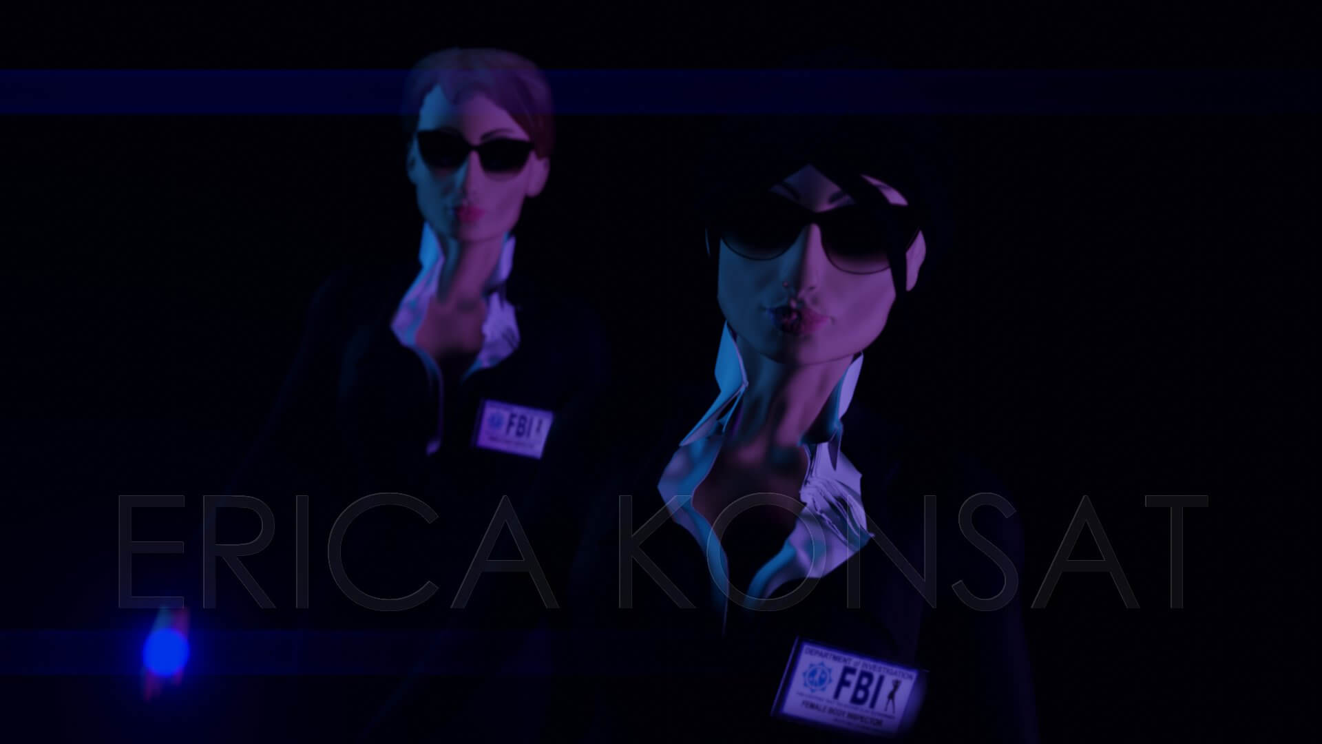 FBI agents 3D Render | RenderHub Gallery