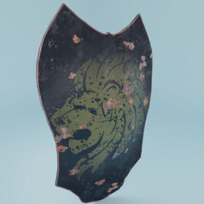 Bat Shield - 3D Model by giovanikadmos