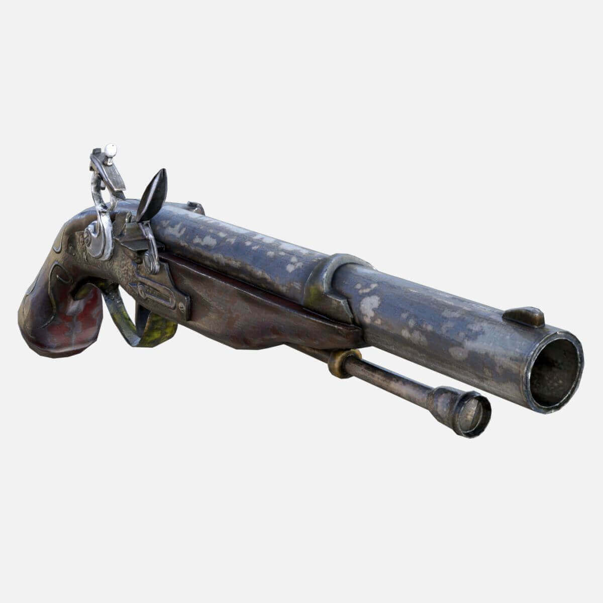 Pirate Black Powder Gun - 3D Model by ershFX