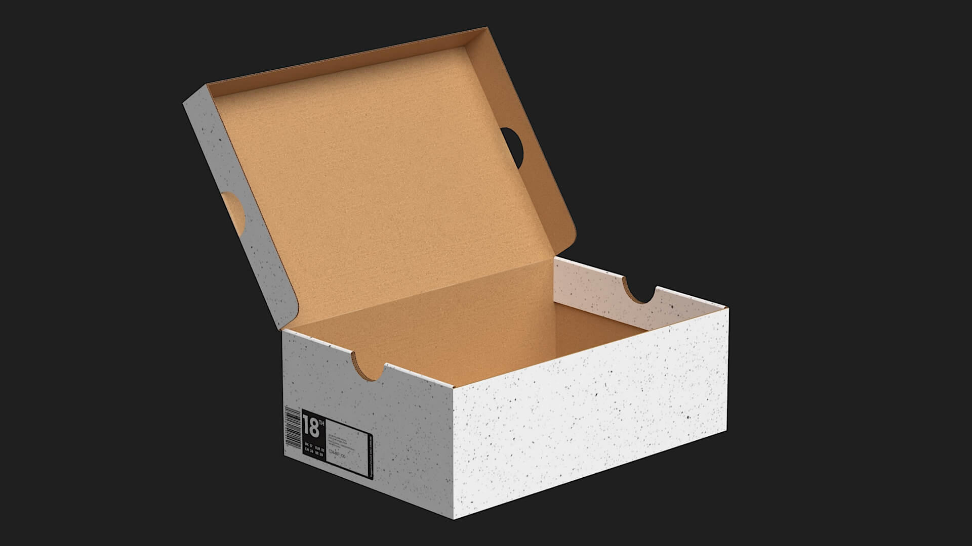 Adidas Shoe Box PBR 01 - 3D Model by ERTAN ZORLU