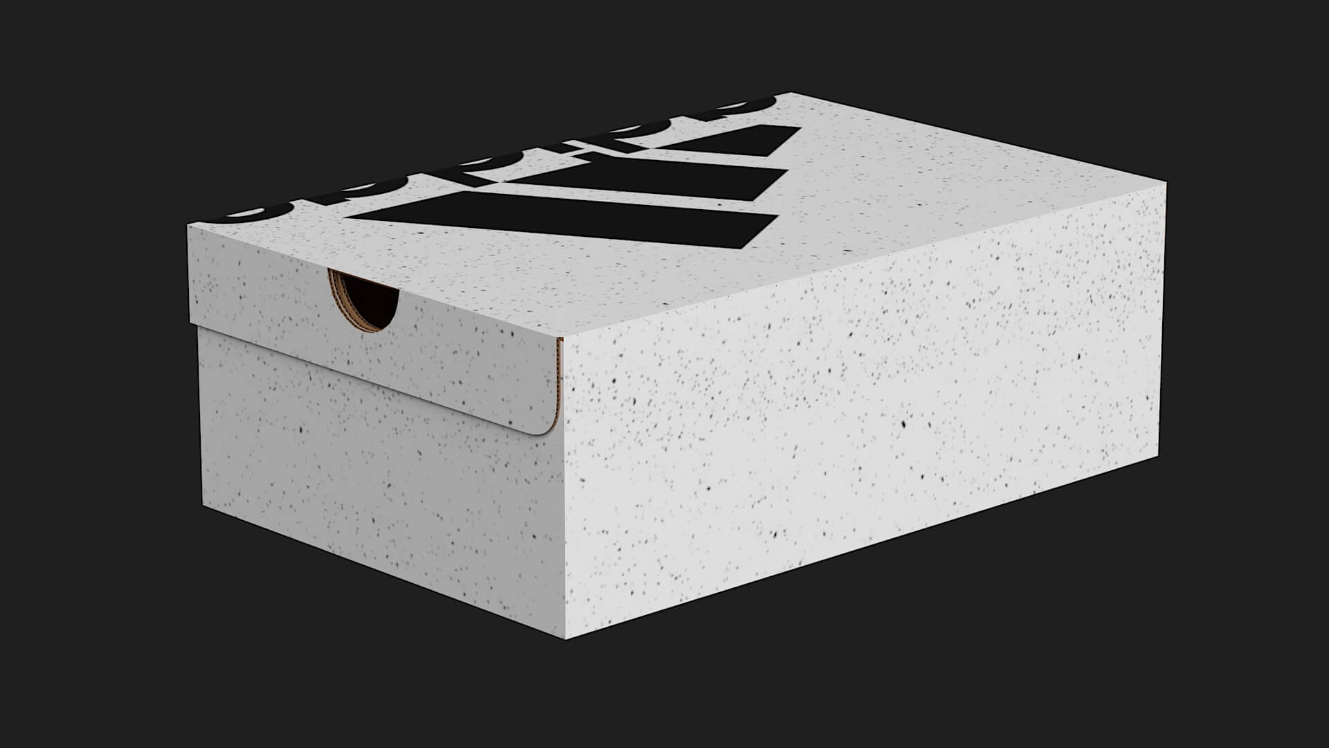 Adidas Shoe Box PBR 01 - 3D Model by ERTAN ZORLU